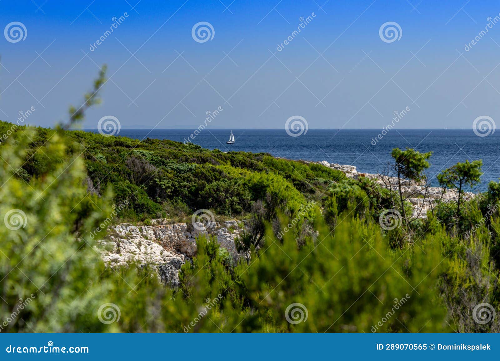 Mikule Drazic Beach Peninsula Kamenjak Pula Stock Image - Image of ...