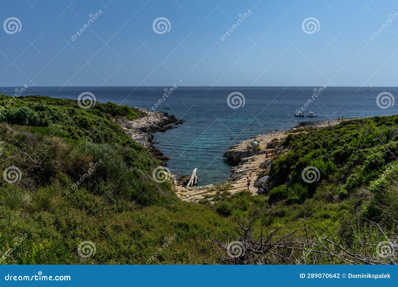 Mikule Drazic Beach Peninsula Kamenjak Pula Stock Photo - Image of ...