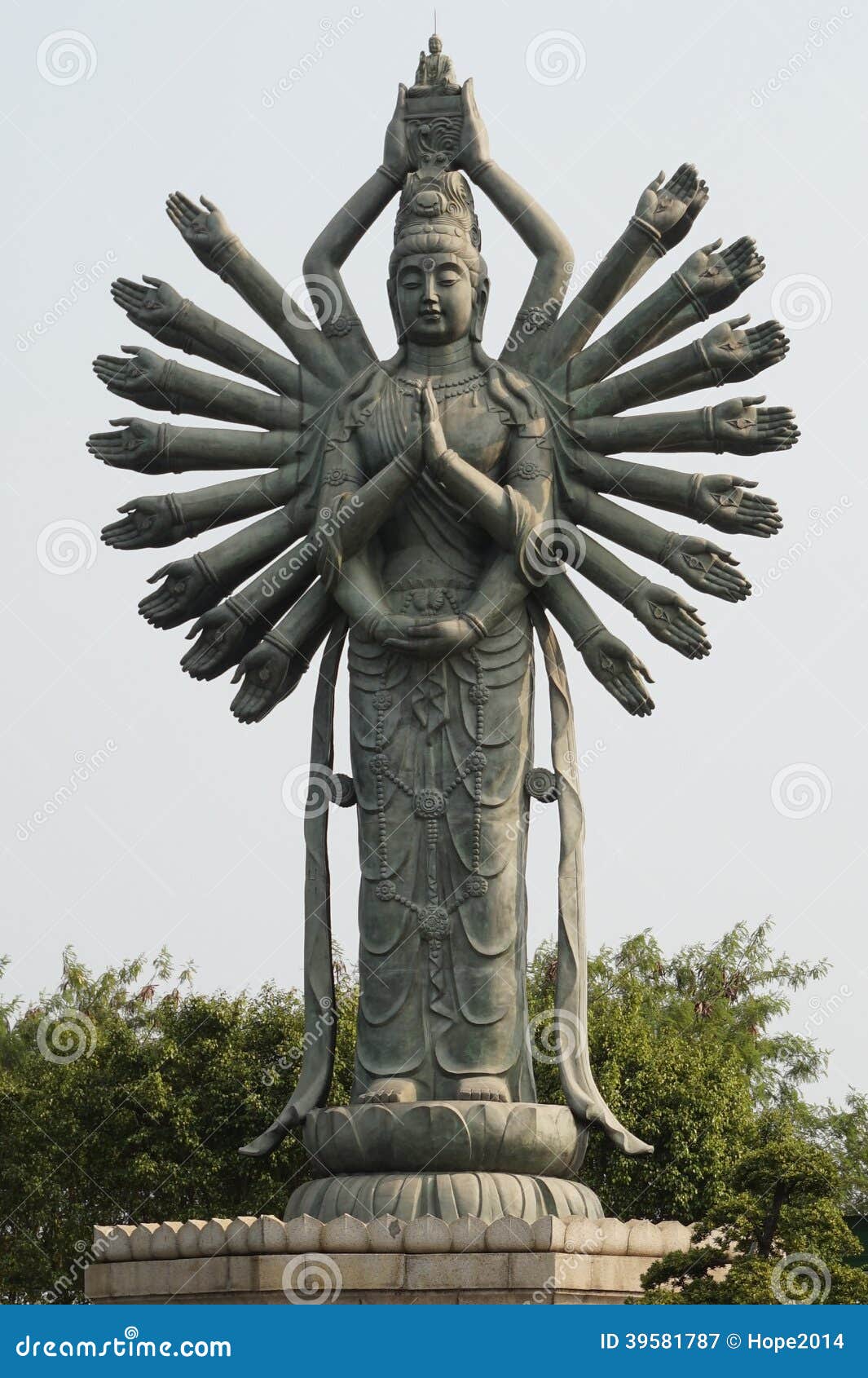 Mil manos Buda imagen de archivo. Imagen de chino, manos - 39581787