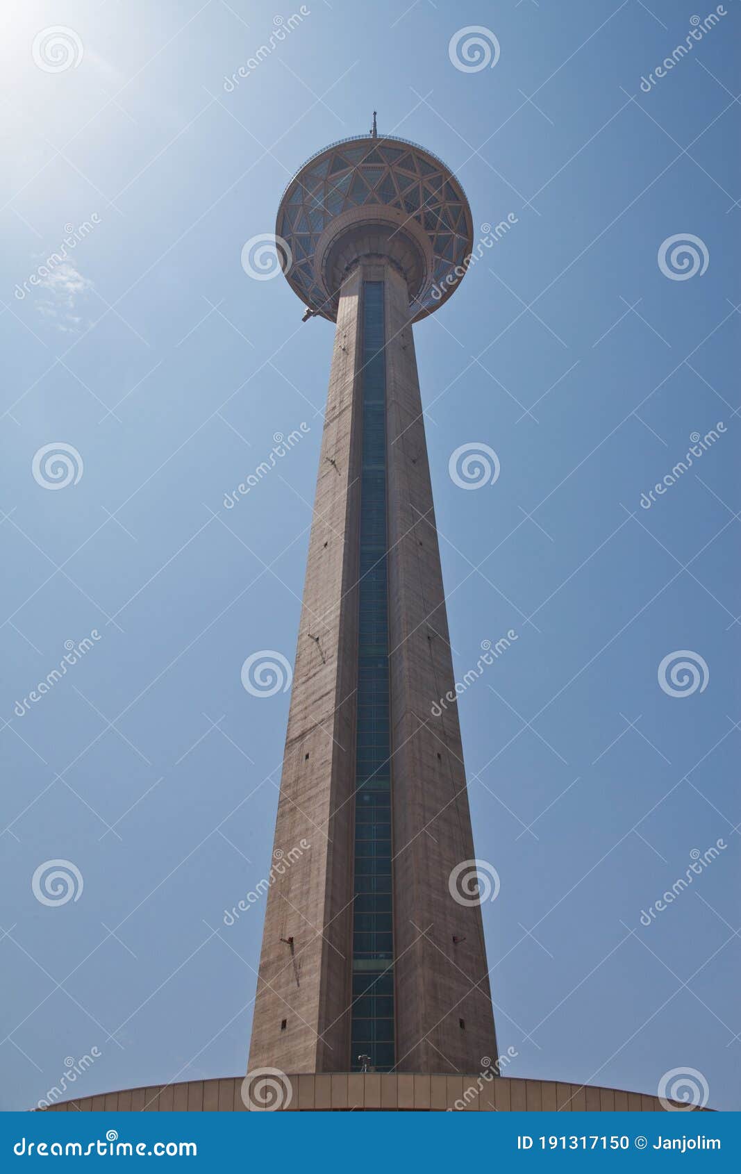 Milad Tower in Tehran, Iran Editorial Image - Image of holiday ...