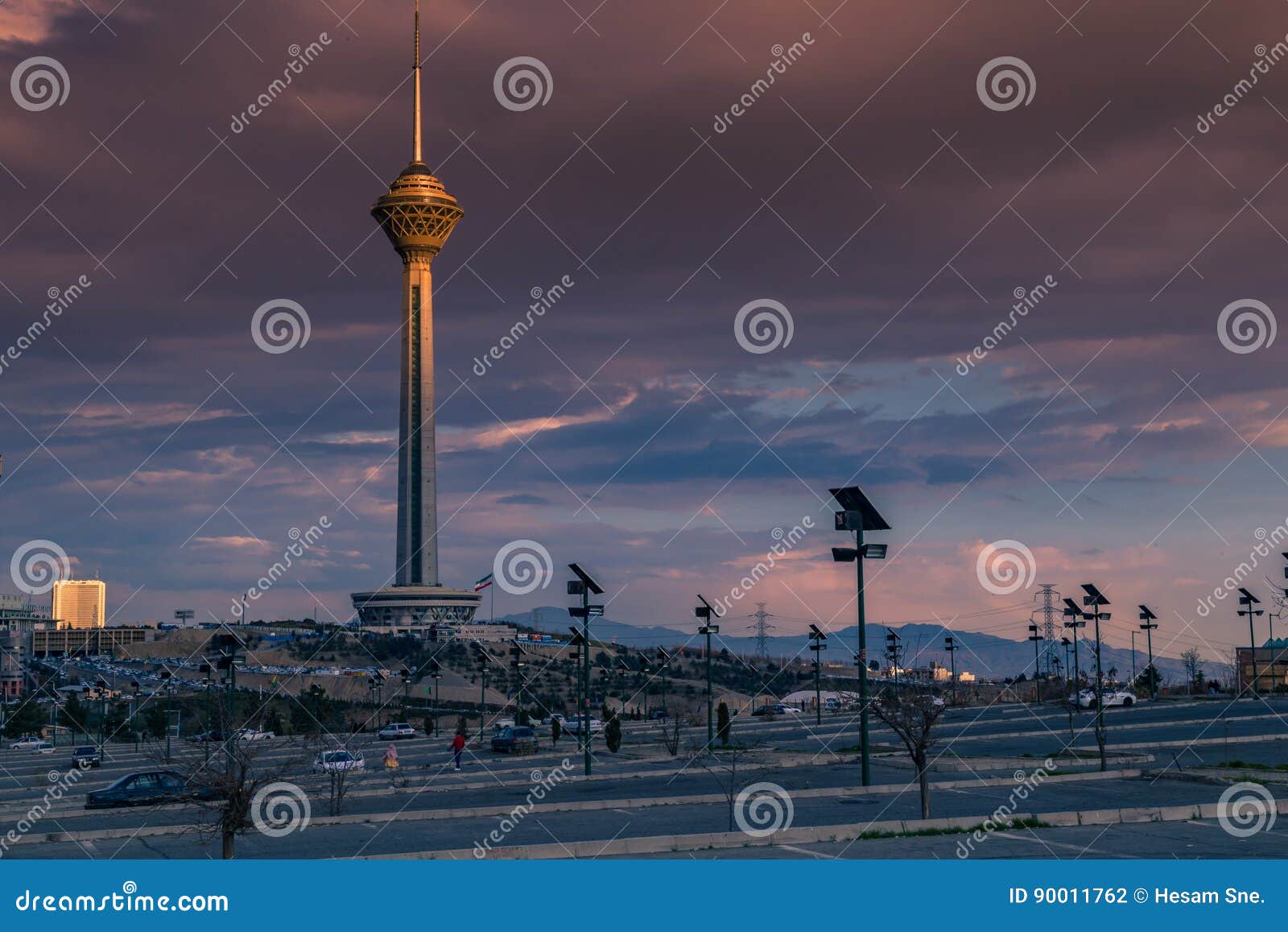 Milad Tower Also Known As the Tehran Tower is a Multi-purpose Tower in ...