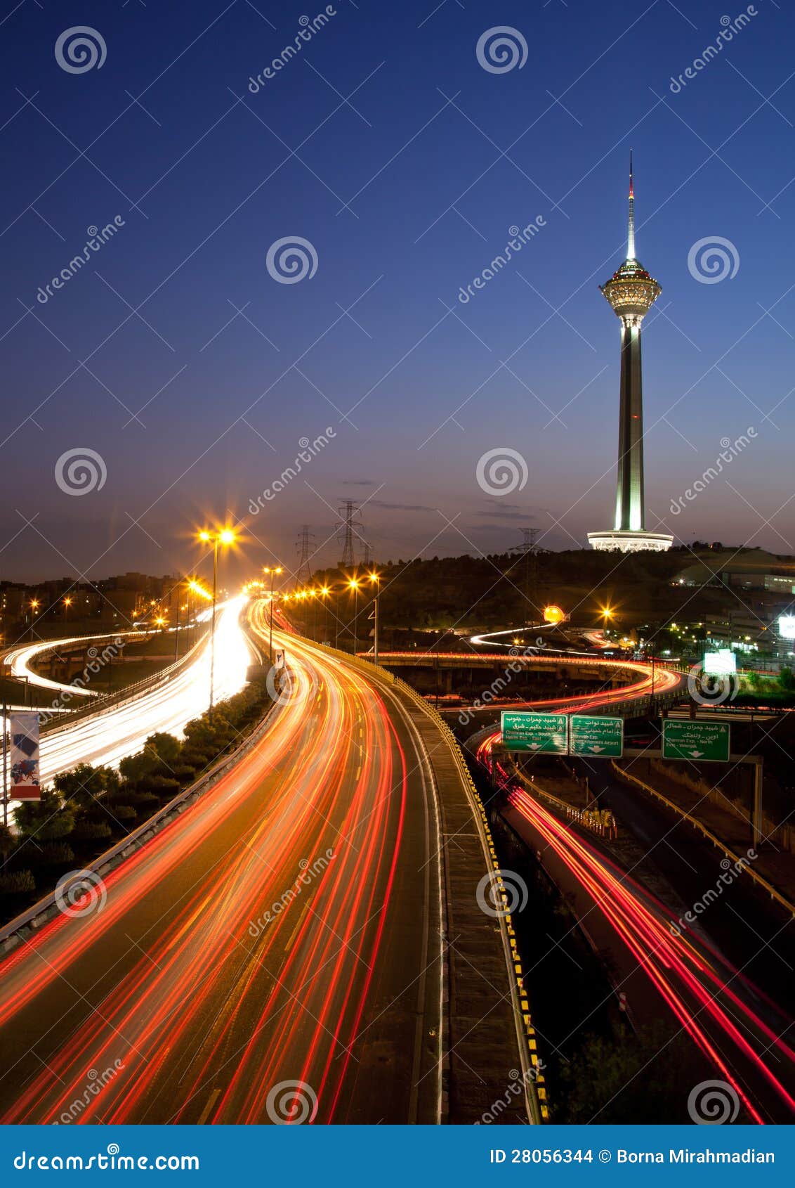 Milad Tower Also Known As The Tehran Tower Is A Multi-purpose Tower In ...