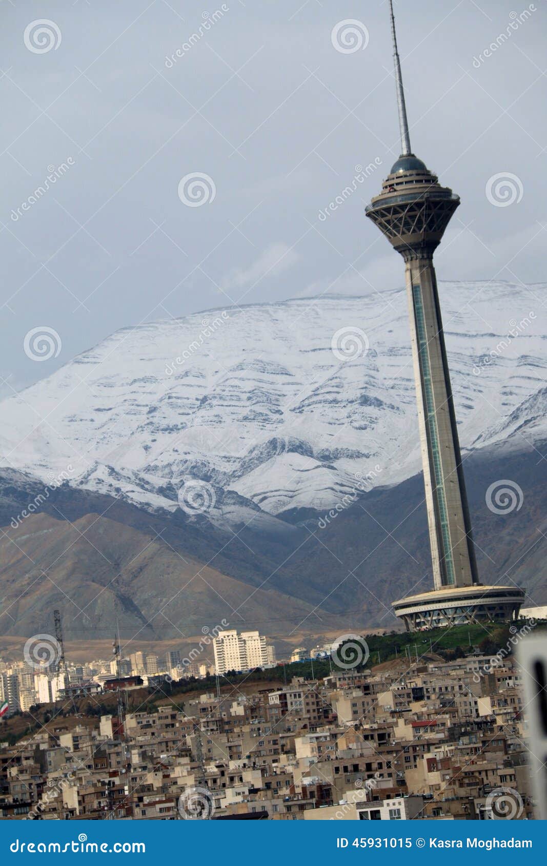 Milad Tower Also Known As The Tehran Tower Is A Multi-purpose Tower In ...