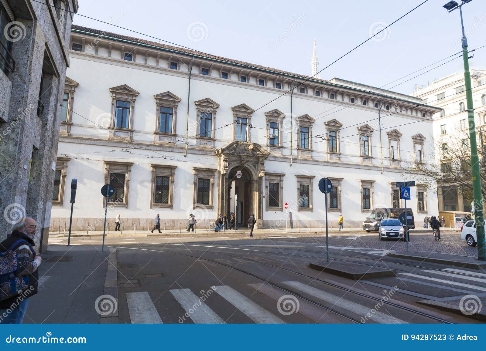 Visiting Milano City on a Summer Day Editorial Stock Photo - Image of ...