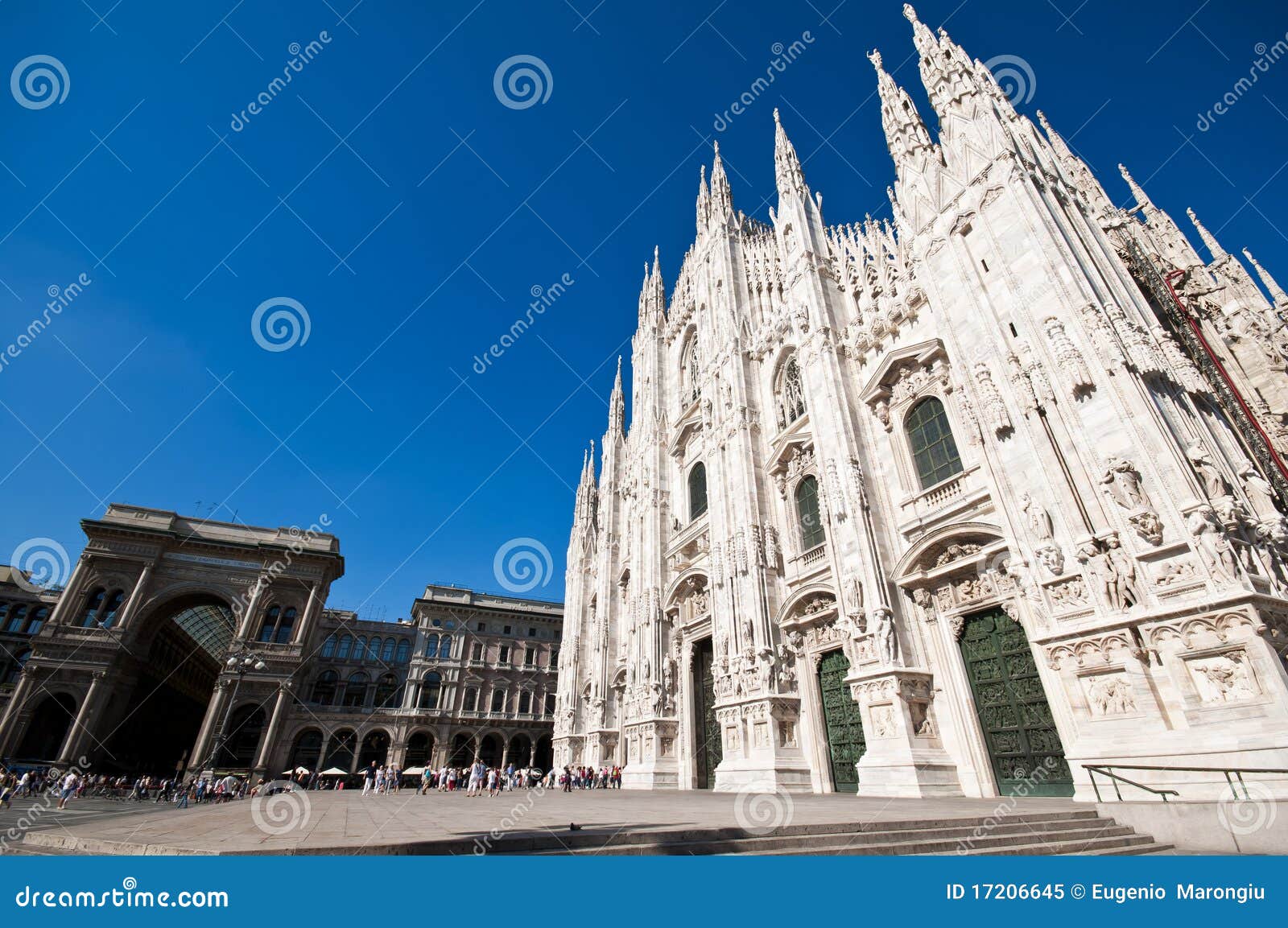Milan Cathedral Architecture Stock Image - Image of ancient, statue ...