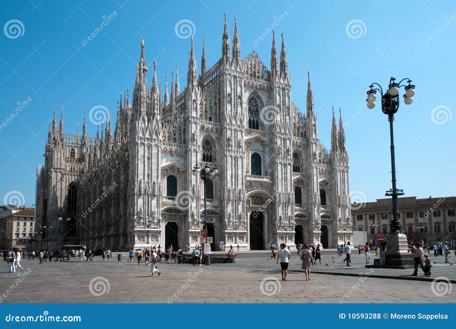 Milan Cathedral (Dome, Duomo) Stock Photo - Image of italian, church ...