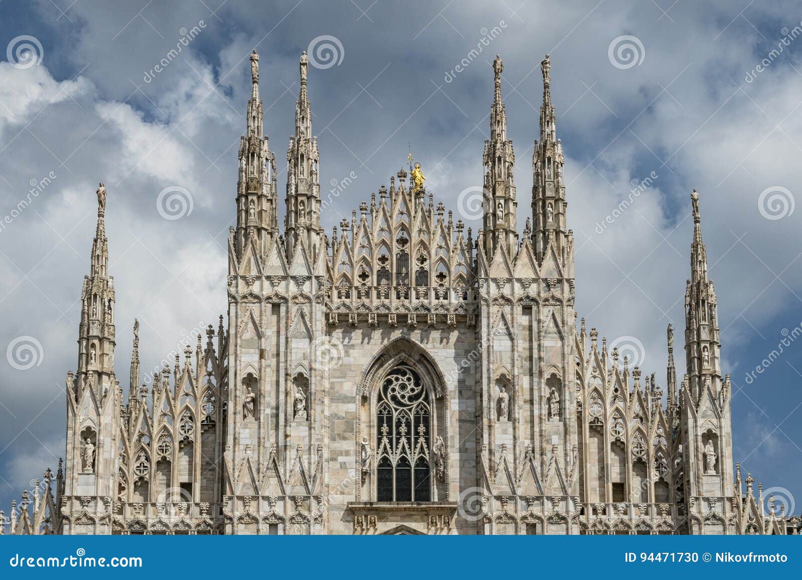 Milan cathedral stock photo. Image of italy, milano, landmark - 94471730