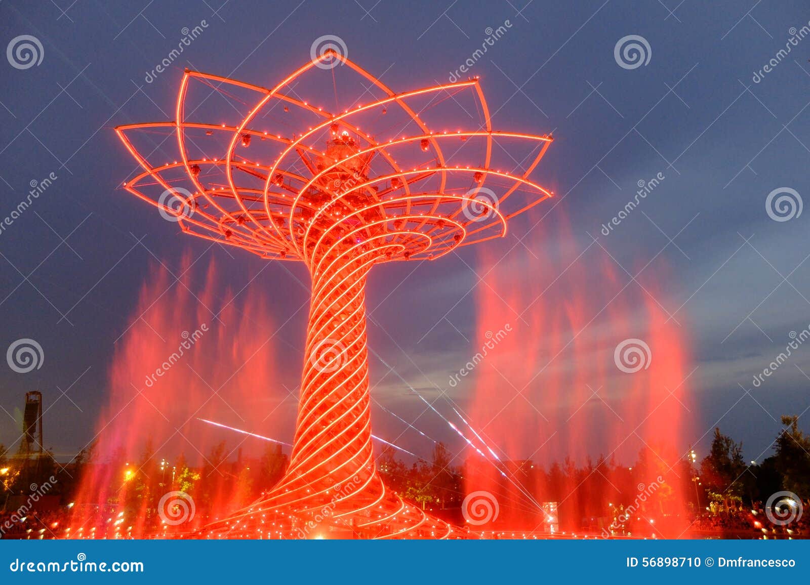 Milan expo tree of life stock photo. Image of event, global - 56898710