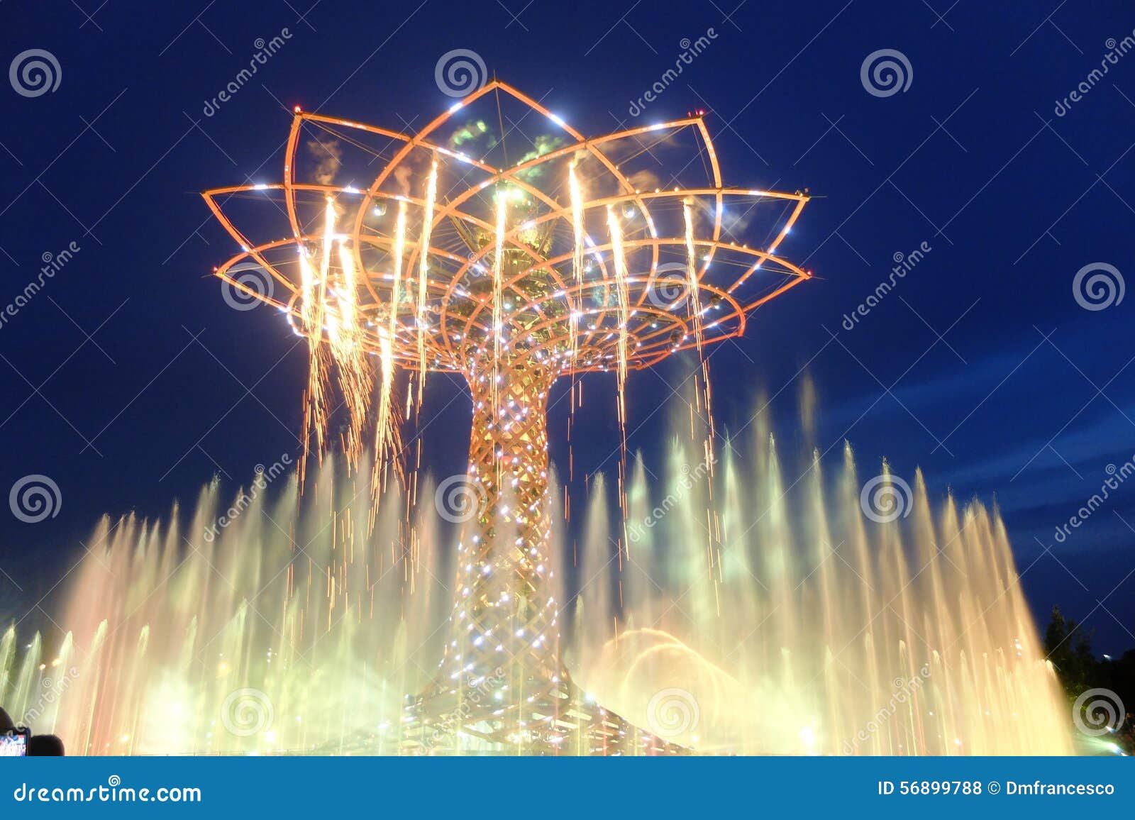 Milan expo tree of life stock photo. Image of italy, green - 56899788