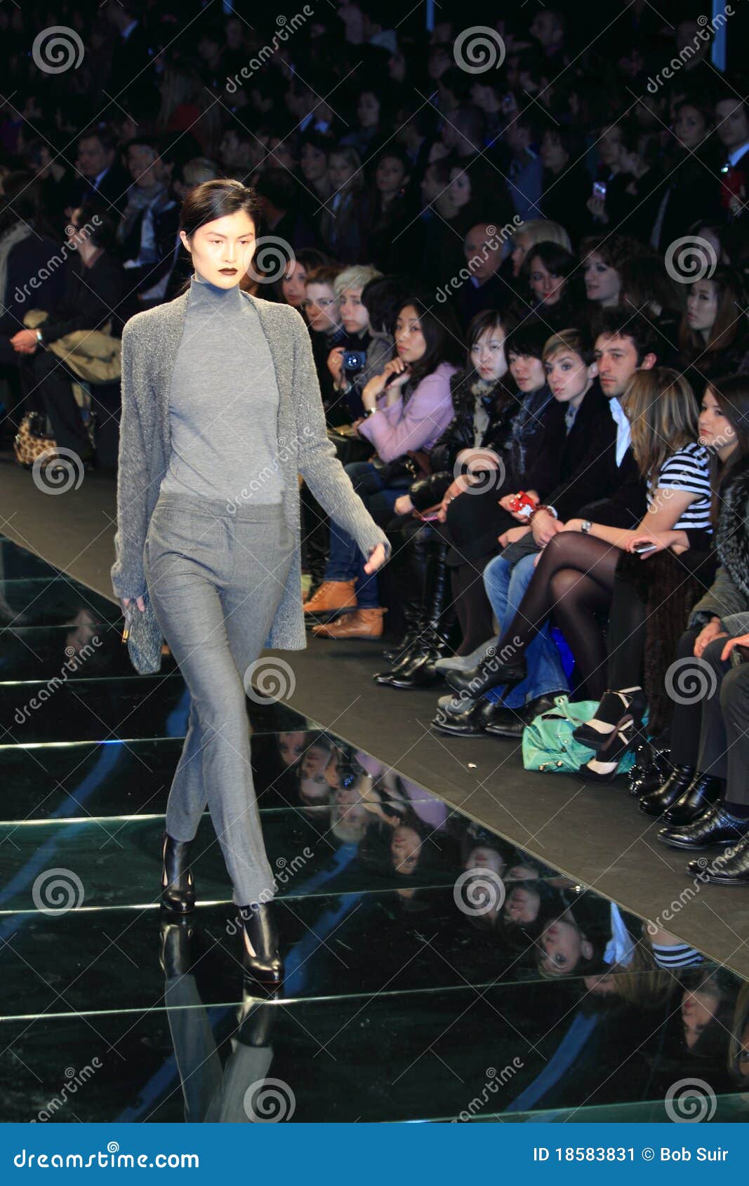 Milan Fall 2011 Collection Catwalk Editorial Photo - Image of design ...