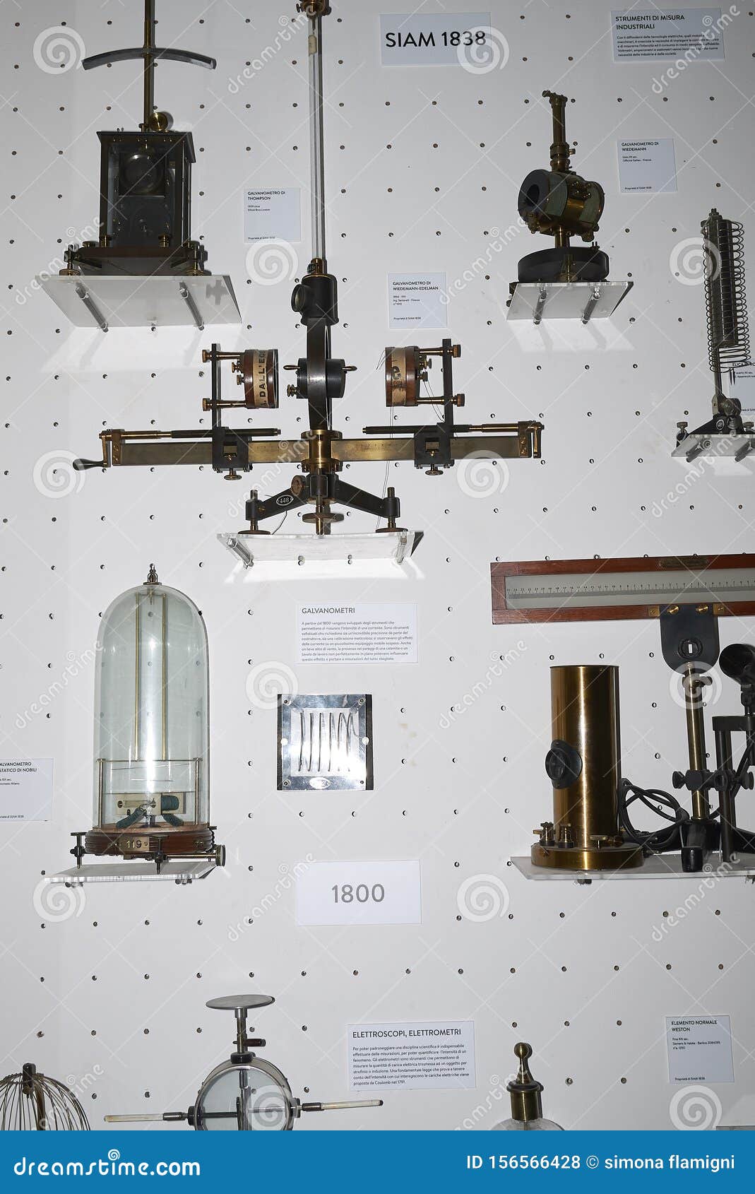View of Old Electromagnetic Instruments Editorial Stock Photo - Image ...