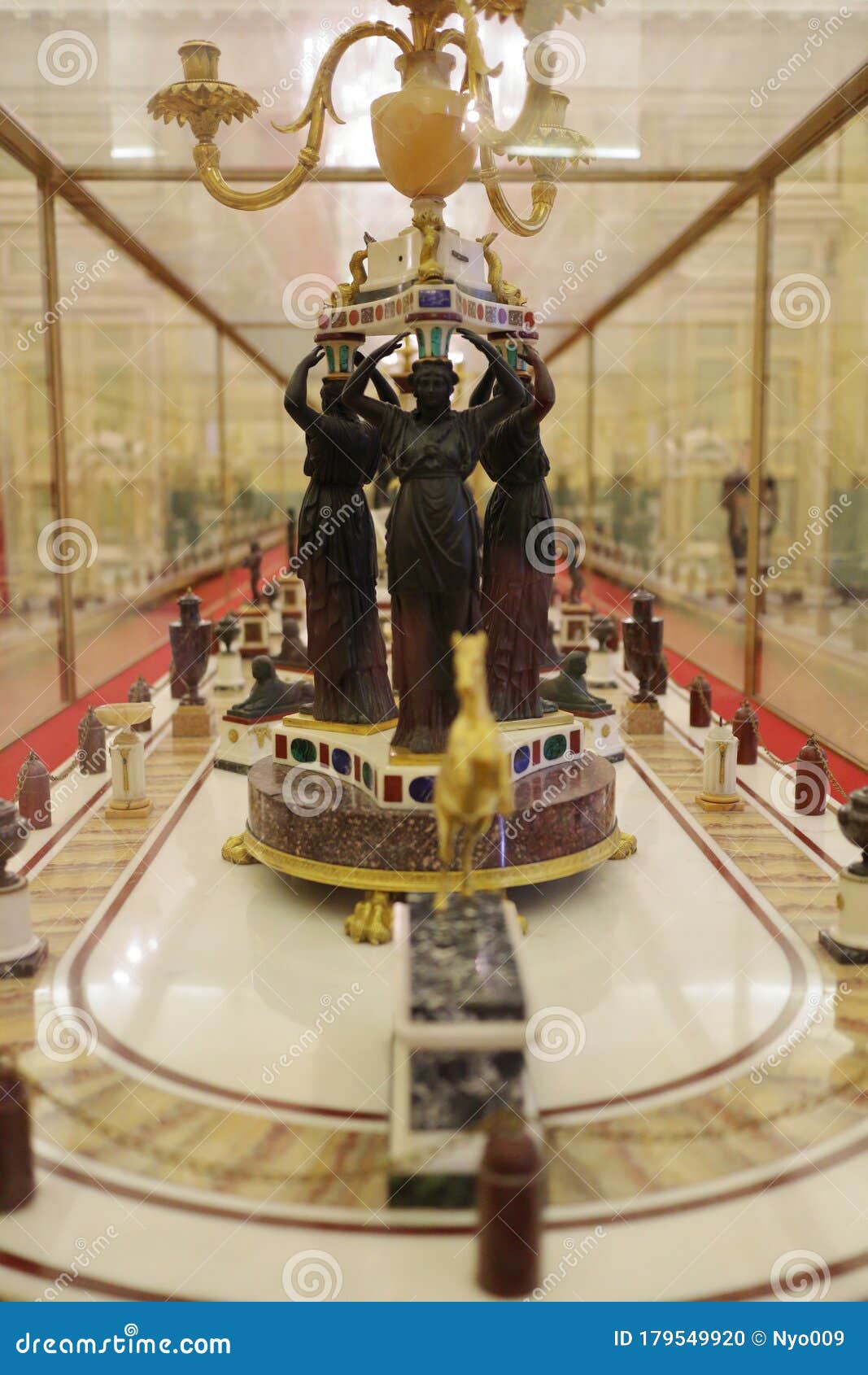 Milan, Italy, 12/24/2018: Interiors of the Royal Palace Editorial Image ...