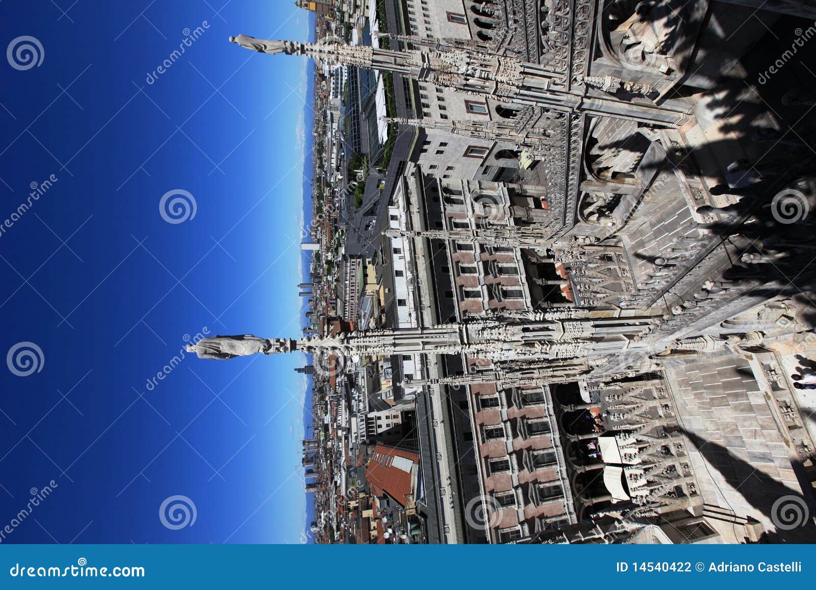 Milan, landscape stock photo. Image of milano, duomo - 14540422