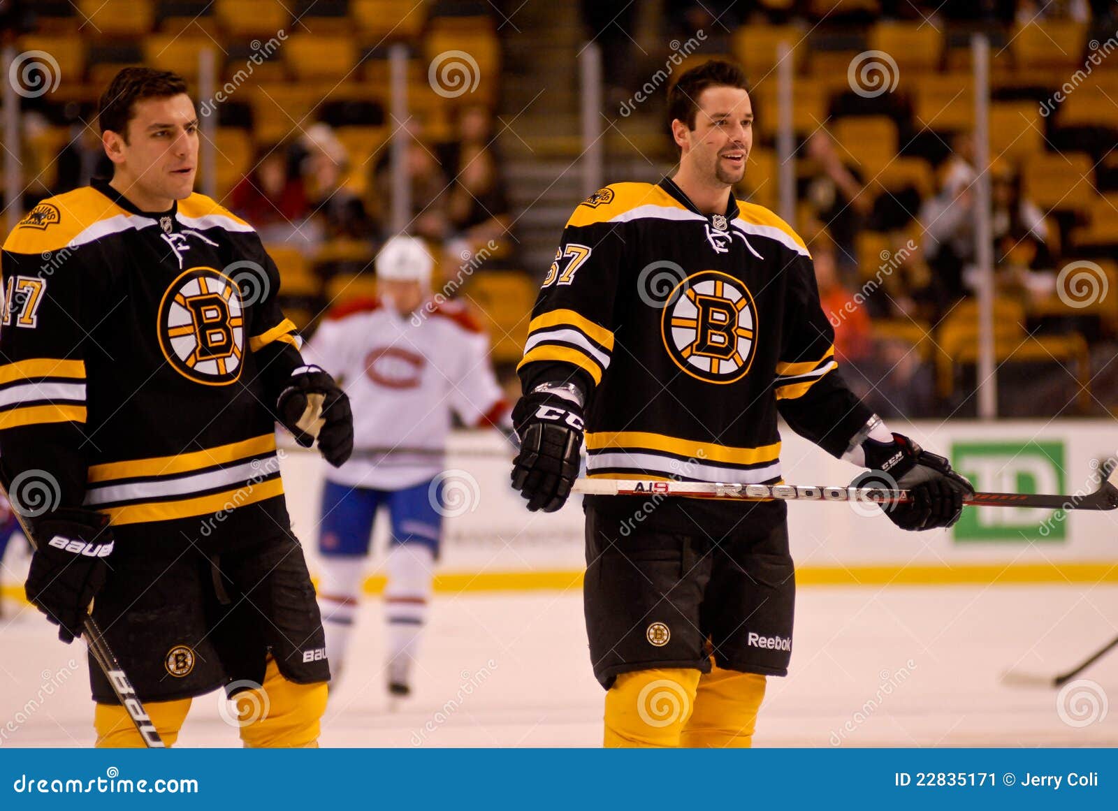 Milan Lucic and Benoit Pouliot Boston Bruins Editorial Photo - Image of ...