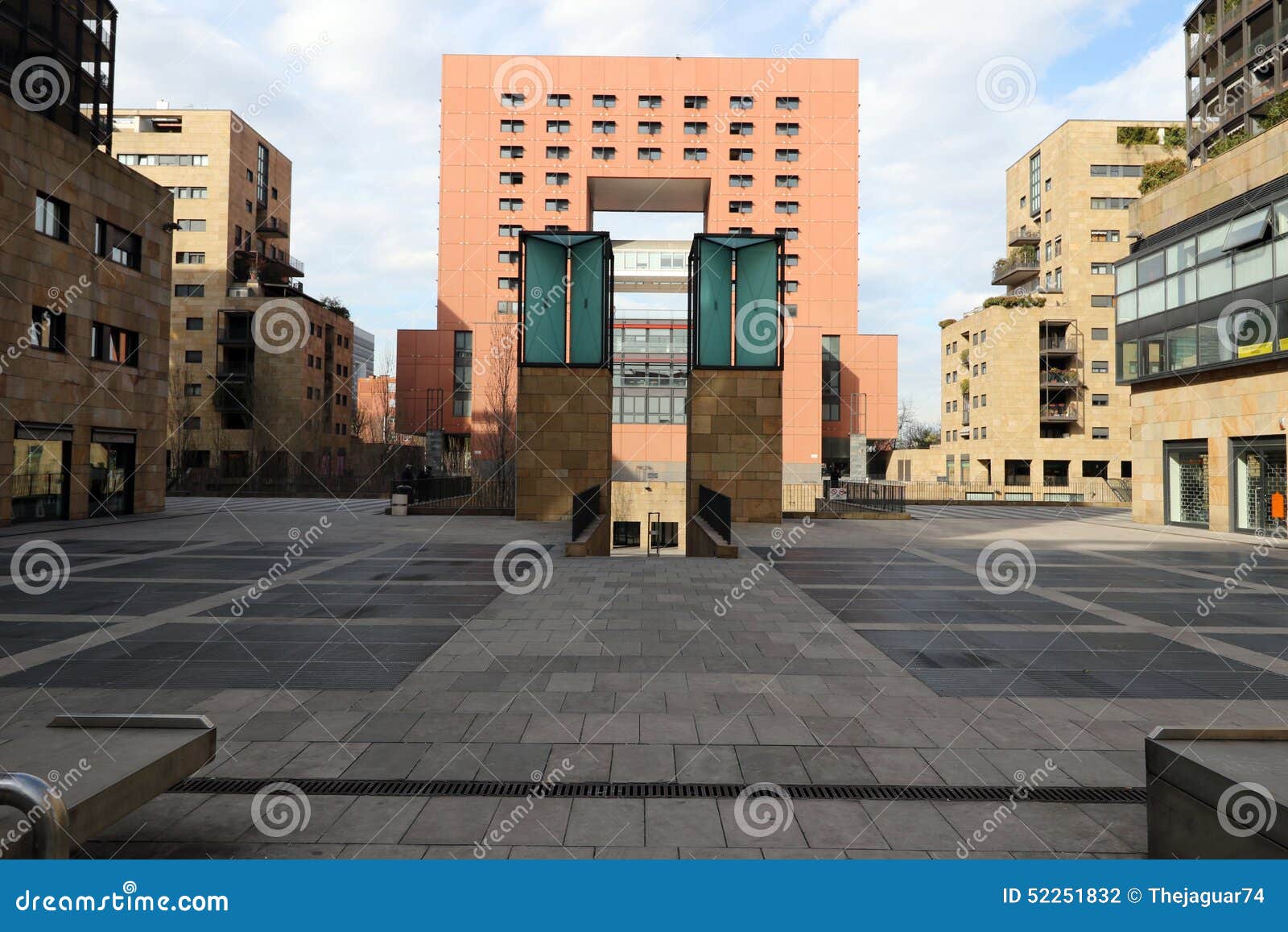 Milan,milano Bicocca University Stock Photo - Image of science, college ...