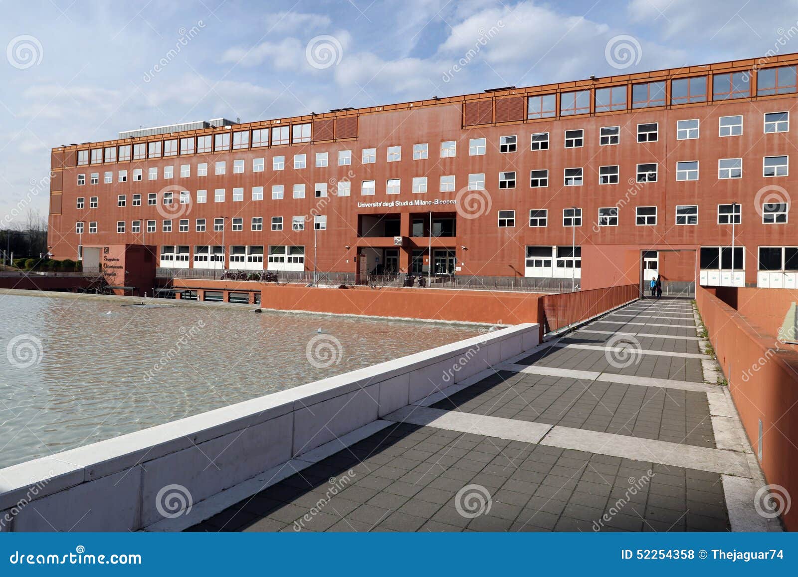 Milan, Milano Bicocca University Stock Photo - Image of economy ...