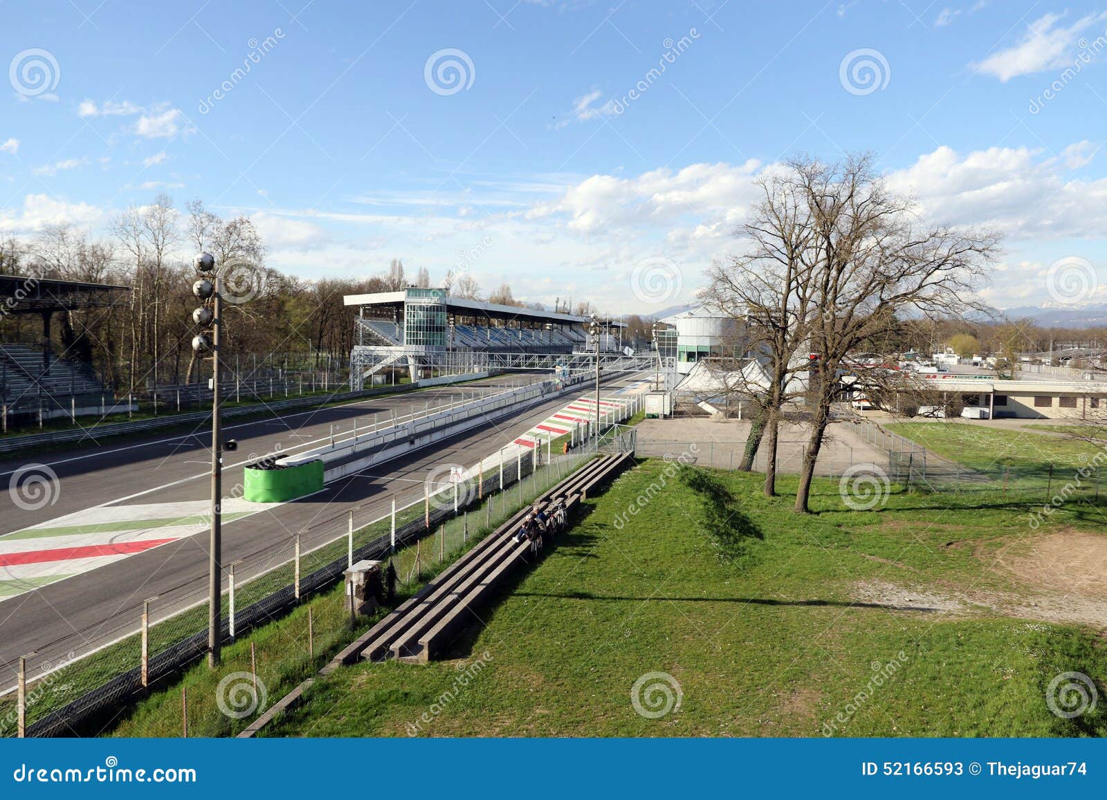 Milan,milano Monza Circuit Starting Straight Editorial Stock Photo ...