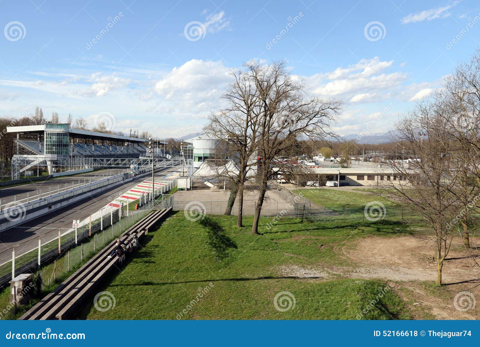 Milan,milano Monza Circuit Starting Straight Editorial Stock Photo ...