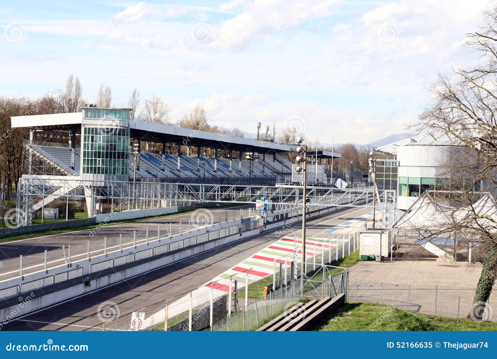 Milan,milano Monza Circuit Starting Straight Editorial Image - Image of ...