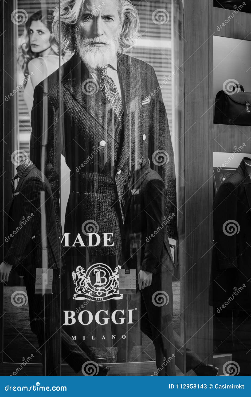 Milan - October 9, 2016: Boggi Store in Milan Editorial Stock Photo ...