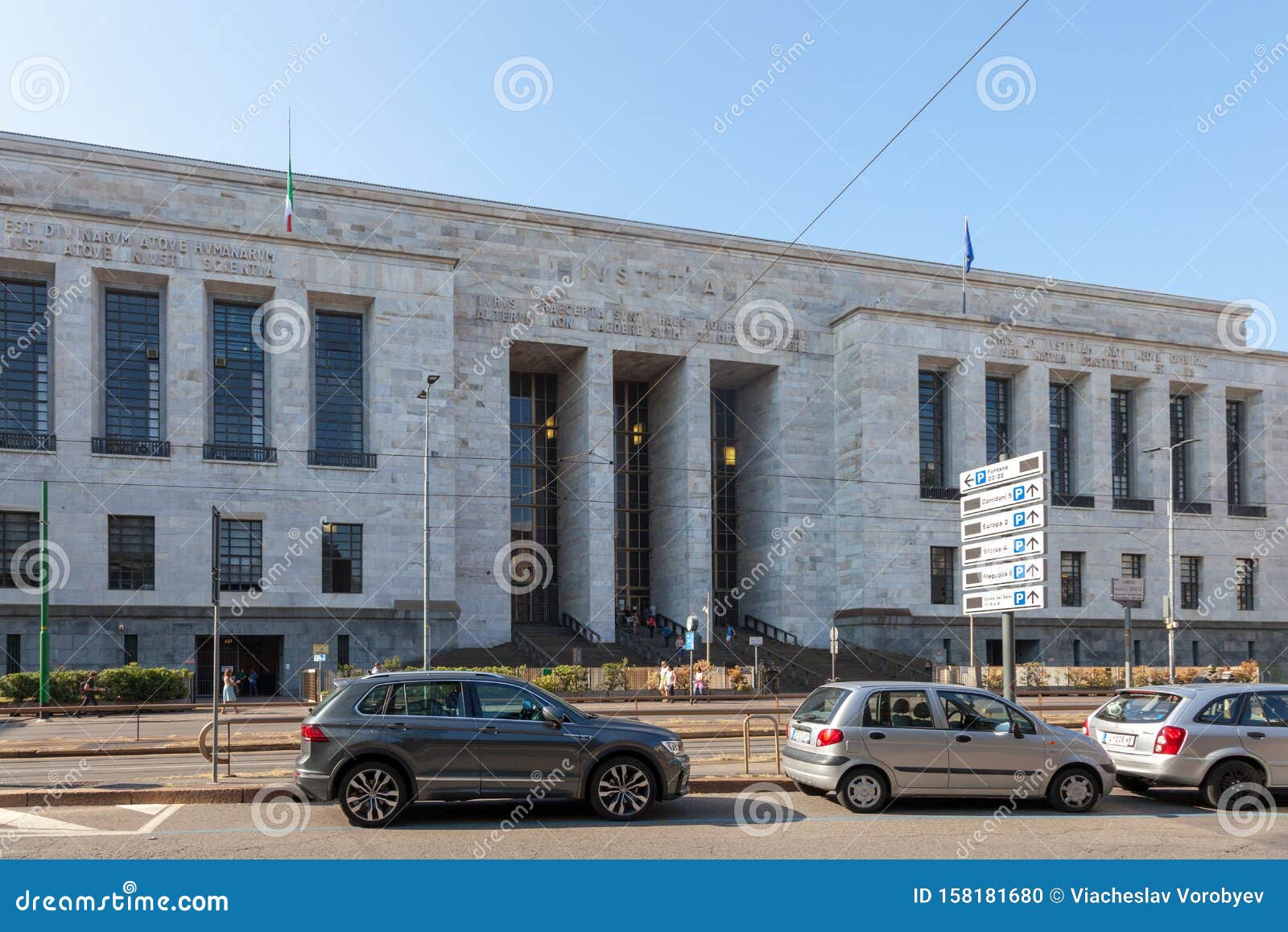 Milan. Procura Della Repubblica. Editorial Image - Image of court ...