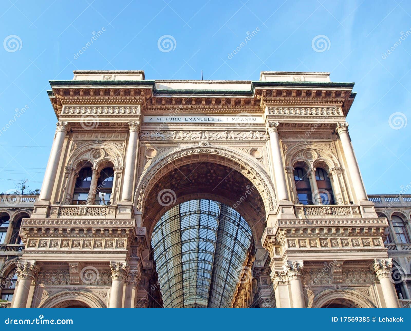 Milano Gallery editorial image. Image of milan, emanuele - 17569385