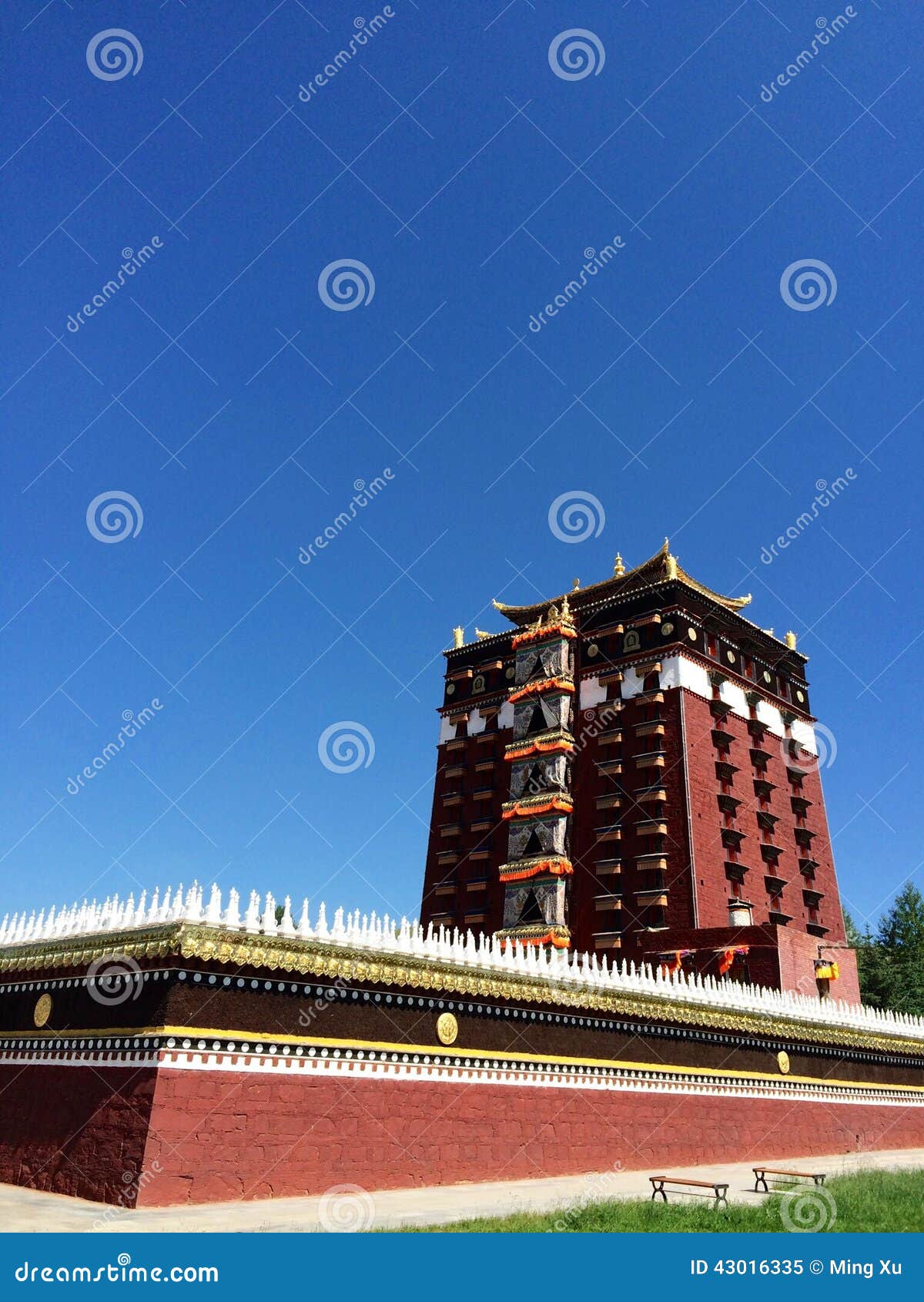 Milarepa Temples editorial image. Image of historic, china - 43016335