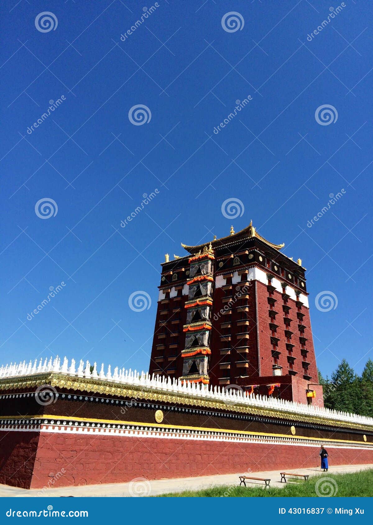 Milarepa Temples editorial photography. Image of lamasery - 43016837
