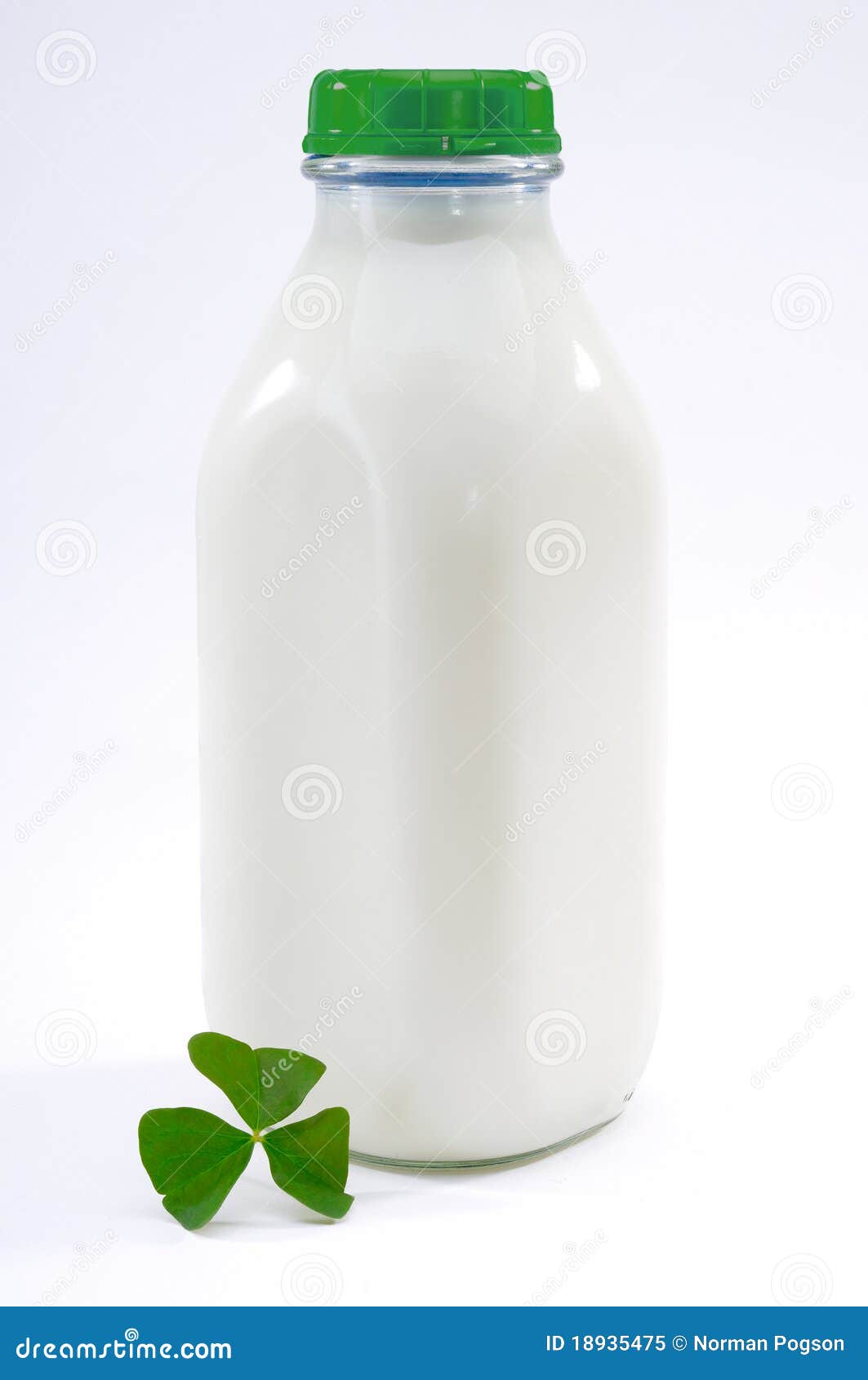 Milchflasche stockbild. Bild von mode, grün, nahrung - 18935475