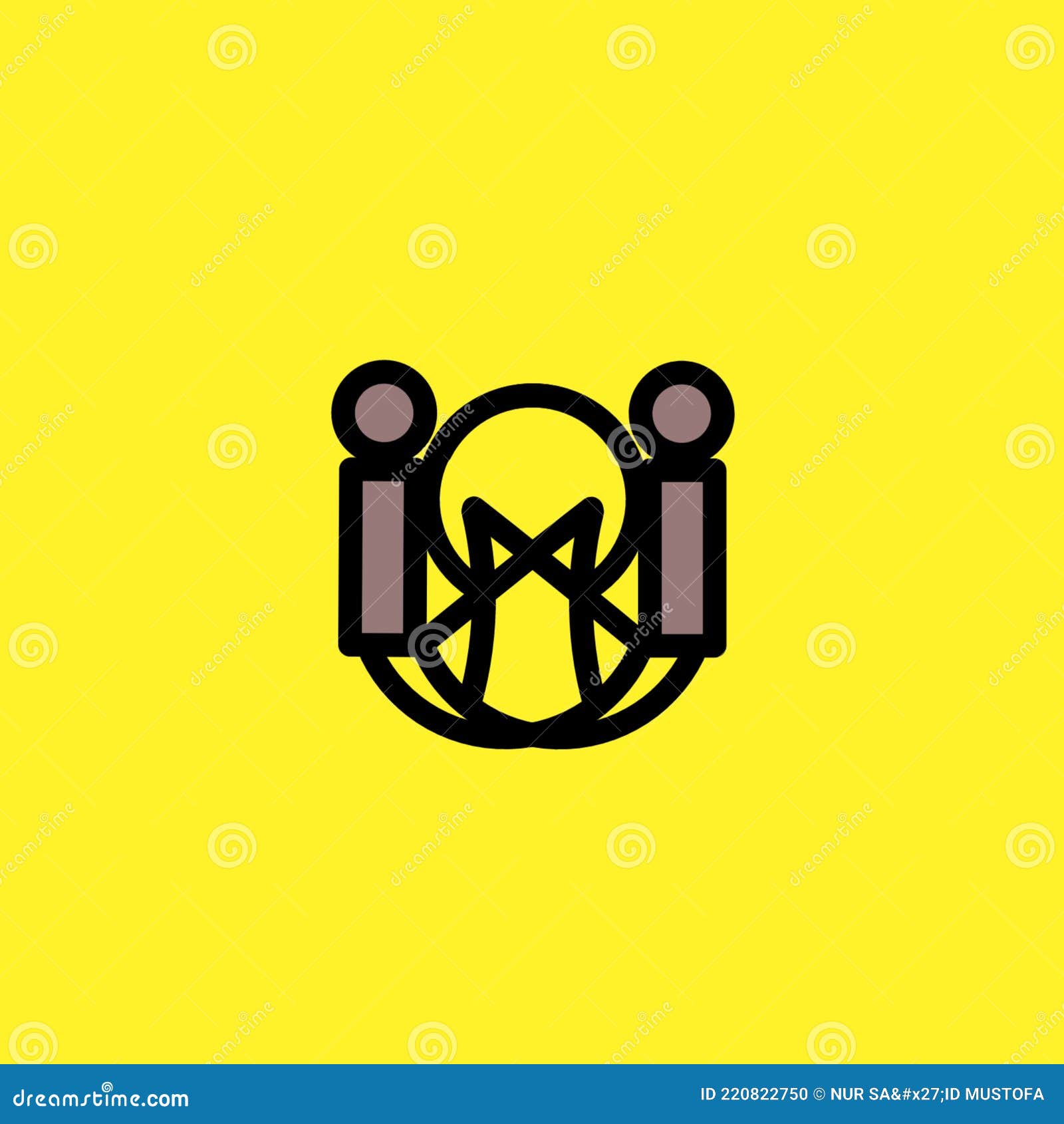 Mild Steel Mill Logo - Simple and Unique Concept Stock Illustration ...