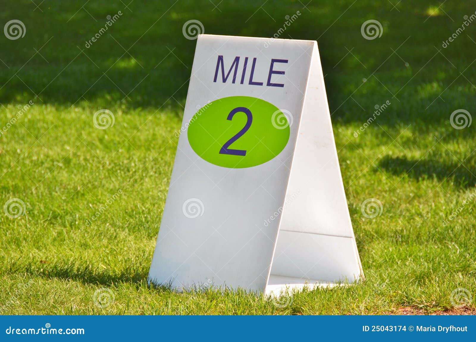 Mile Marker stock photo. Image of vivid, number, bright - 25043174