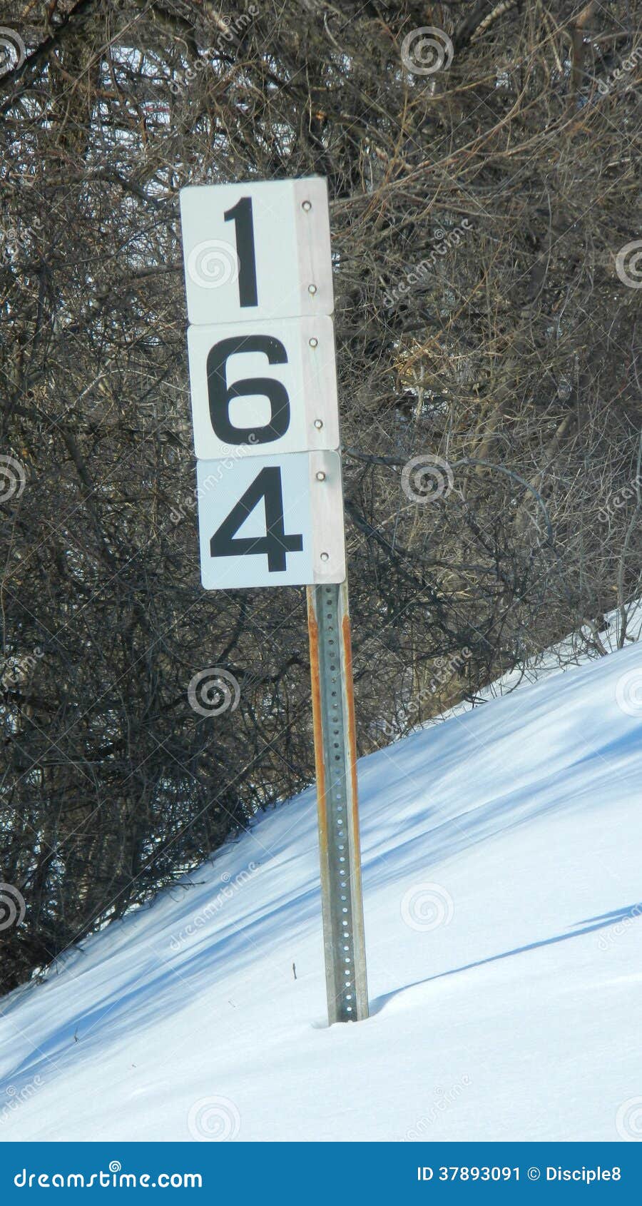 Mile Marker stock image. Image of line, countryside, metal - 37893091