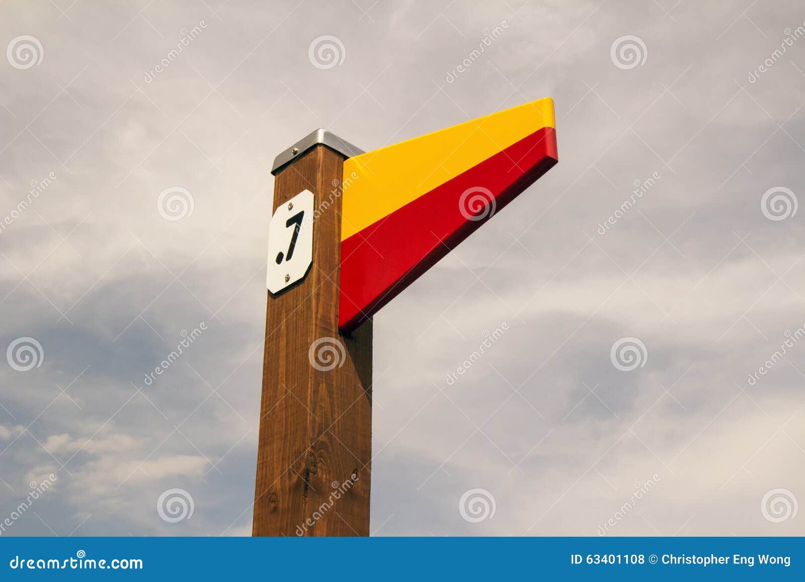 Mile Marker stock photo. Image of mile, travel, post - 63401108