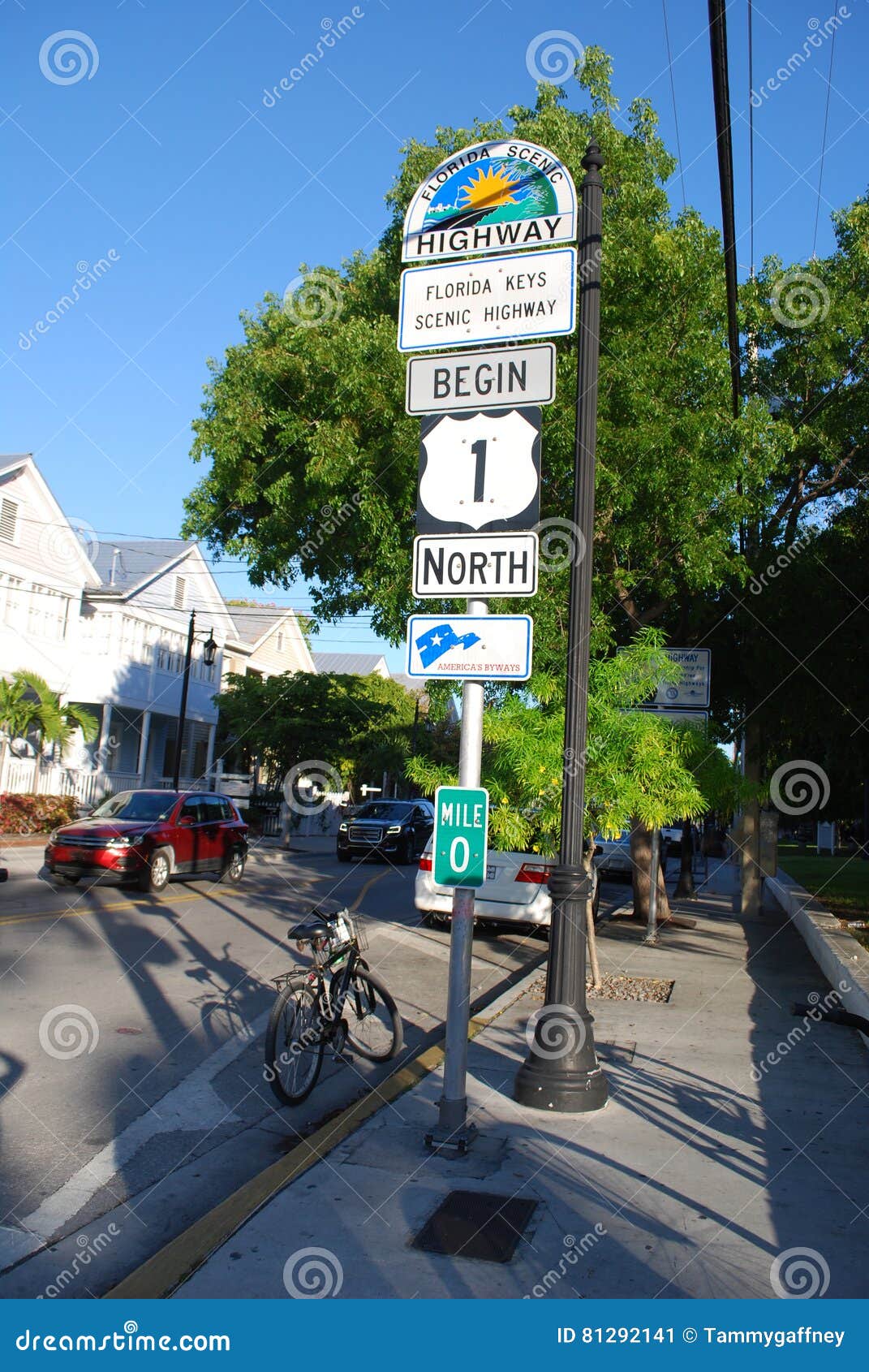 Mile Marker Zero - Key West Florida Editorial Photo - Image of west ...