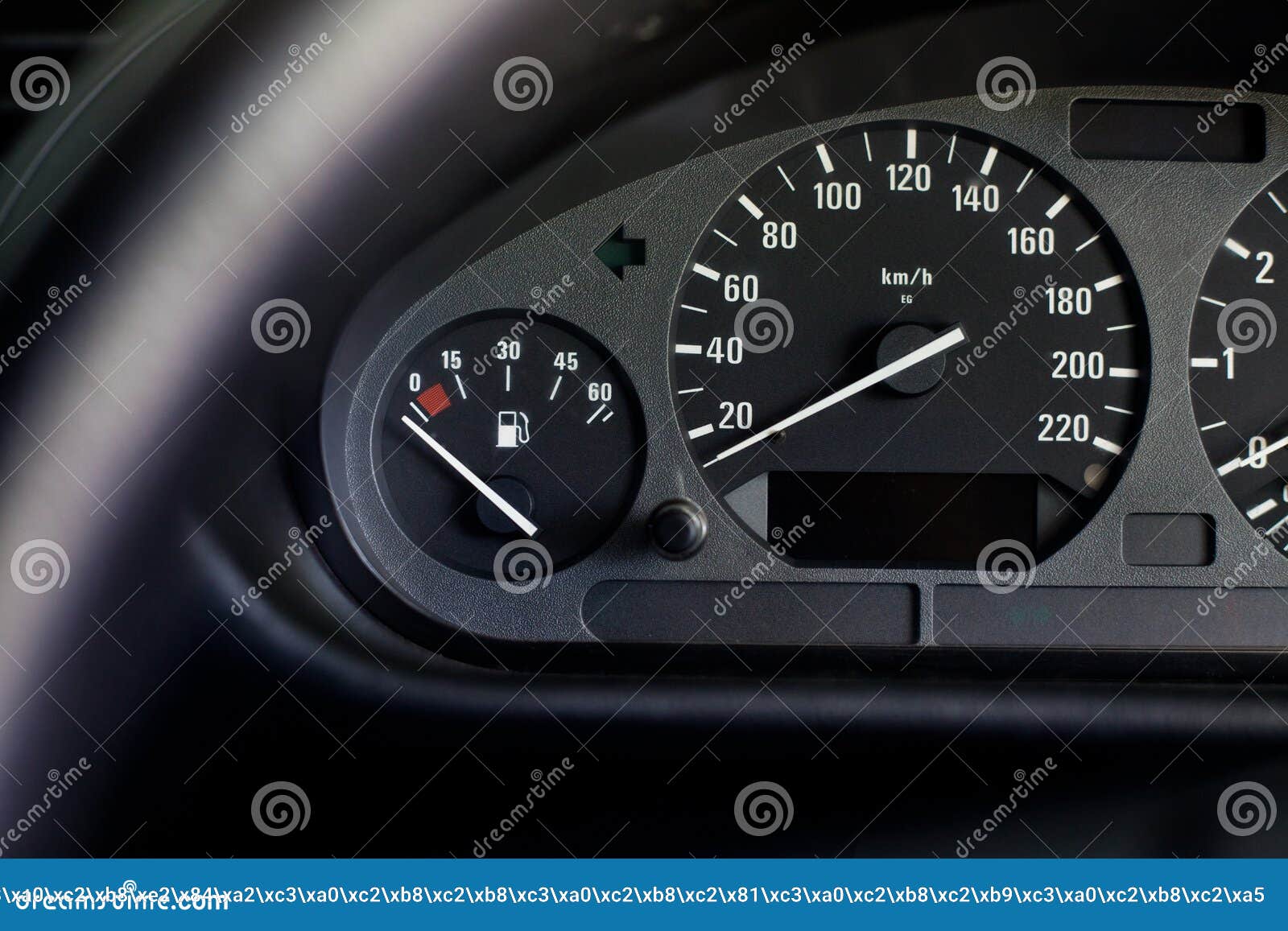 Mile meter console car stock image. Image of background - 26264583