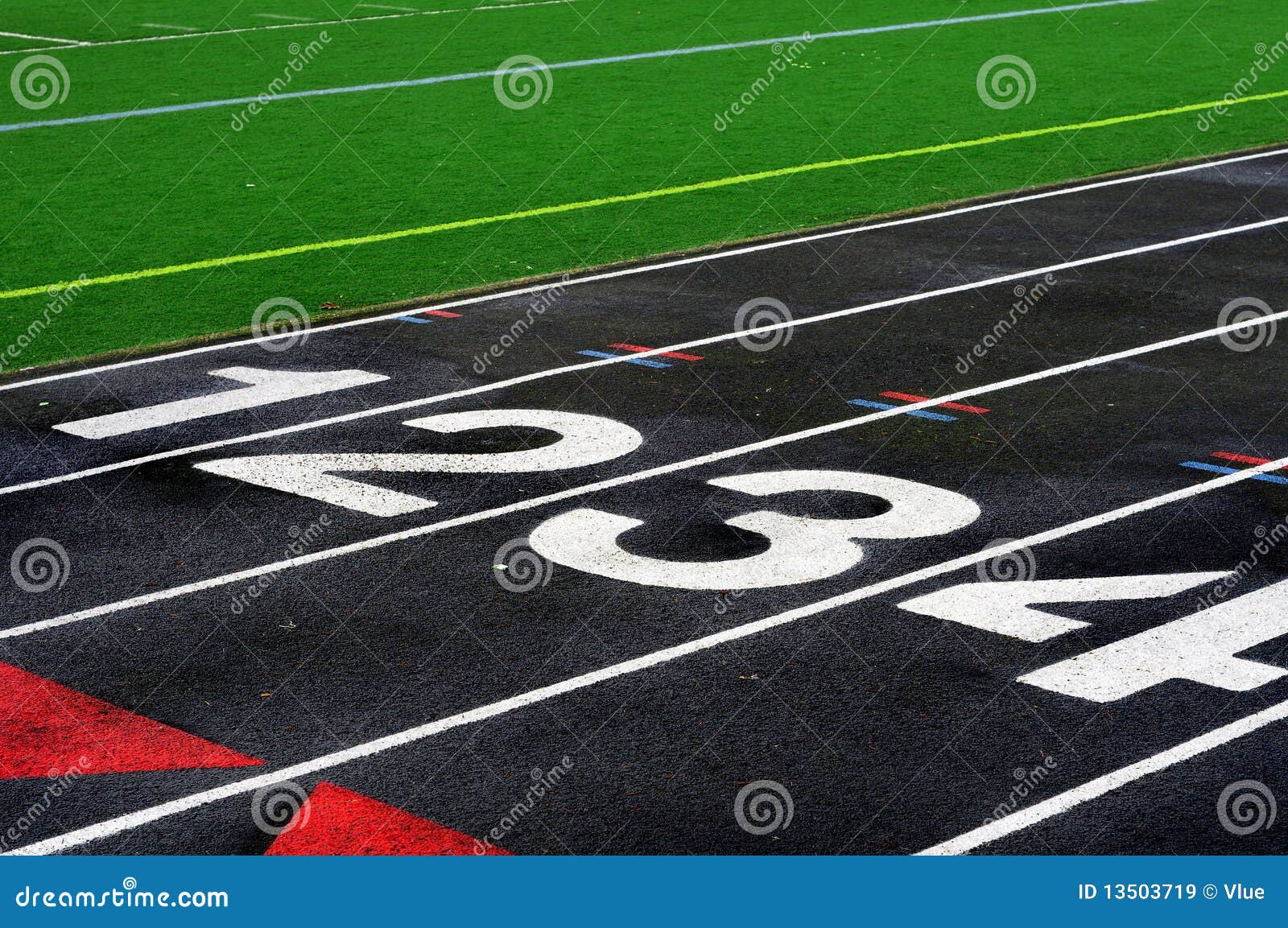 Mile Run Track stock image. Image of abstract, numbered - 13503719