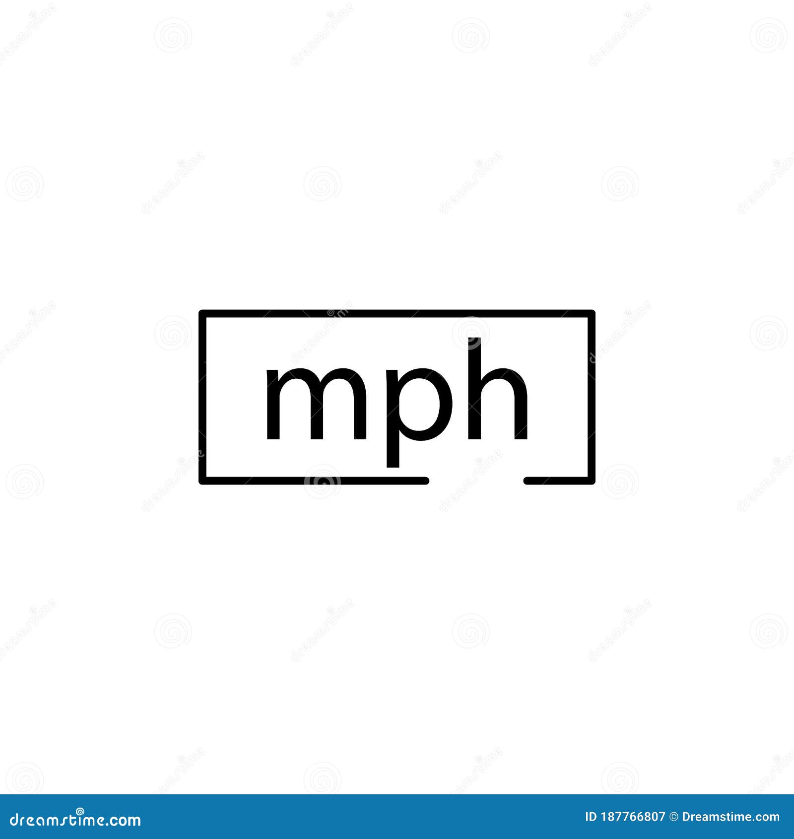 Miles Per Hour Icon. Element of Speed Icon for Mobile Concept and Web ...