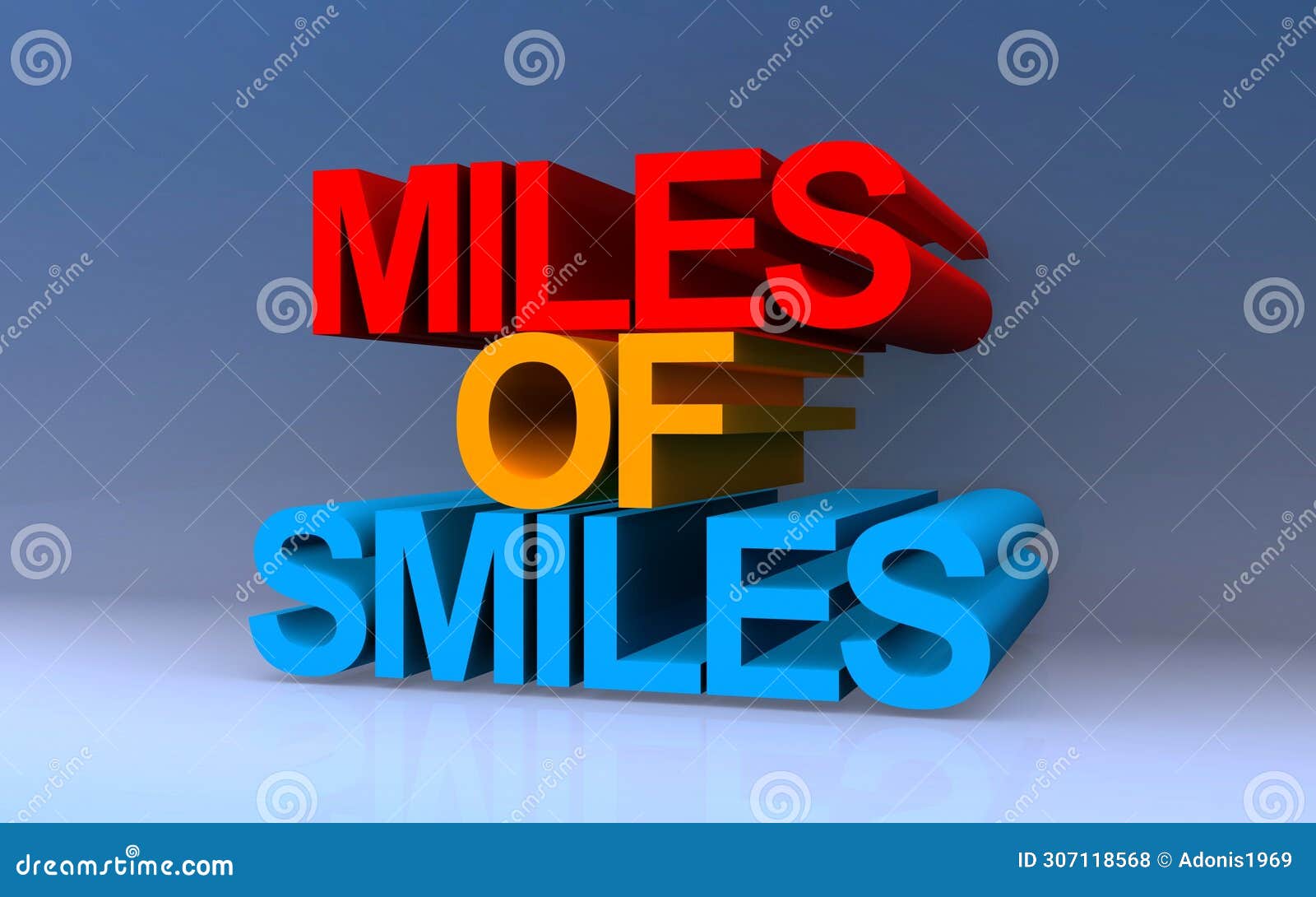 Miles of smiles on blue stock illustration. Illustration of bliss ...