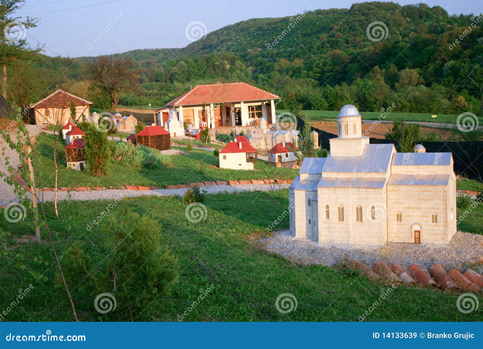 Mileseva Monastery Miniature Stock Image - Image of hope, travel: 14133639