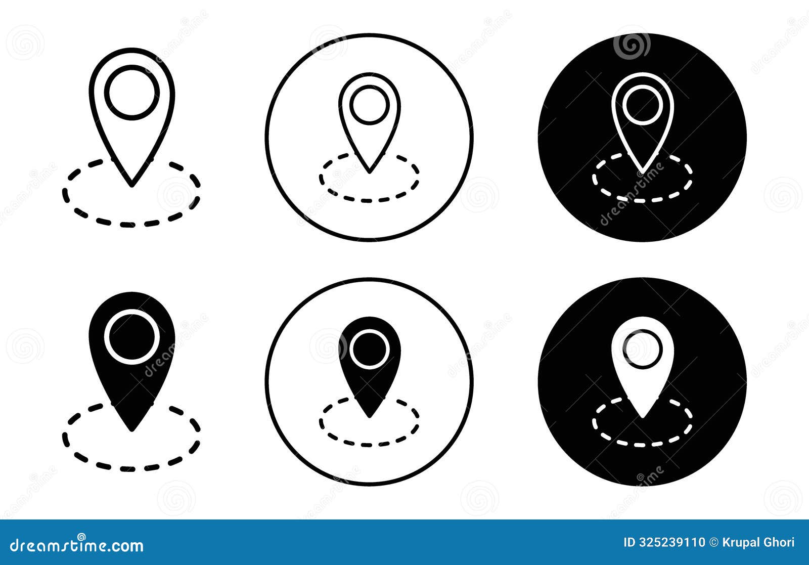 Milestone Icon Outline Flat Icon Stock Illustration - Illustration of ...