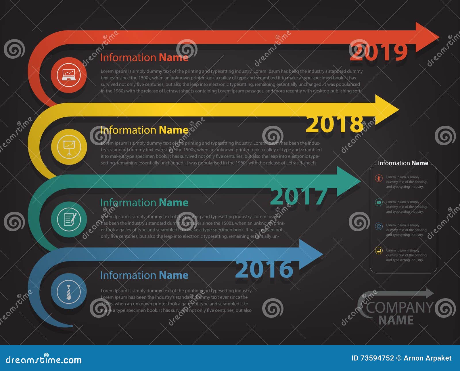 Milestone And Timeline For Business Presentation And Slide Show Vector ... Milestone And Timeline For Business Presentation And Slide Show Vector ...