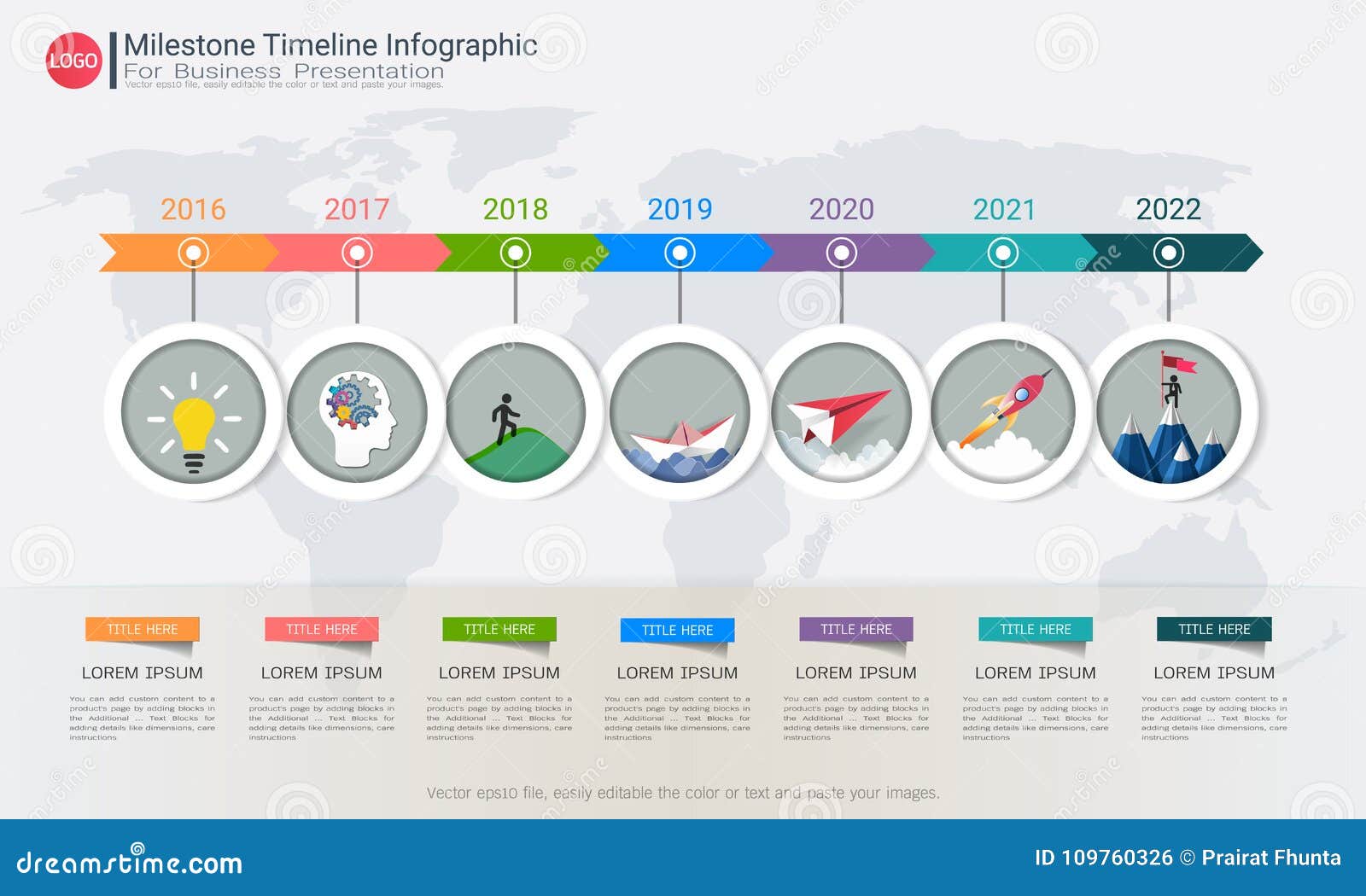 Milestone And Timeline For Business Presentation And Slide Show Vector ... Milestone And Timeline For Business Presentation And Slide Show Vector ...