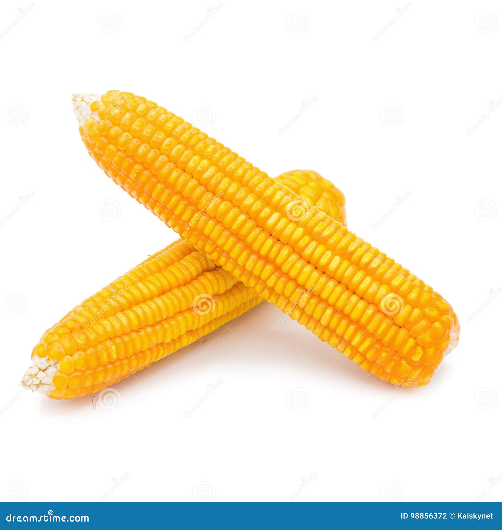 Milho Secado Do Milho Isolado No Fundo Branco Foto de Stock - Imagem de ...