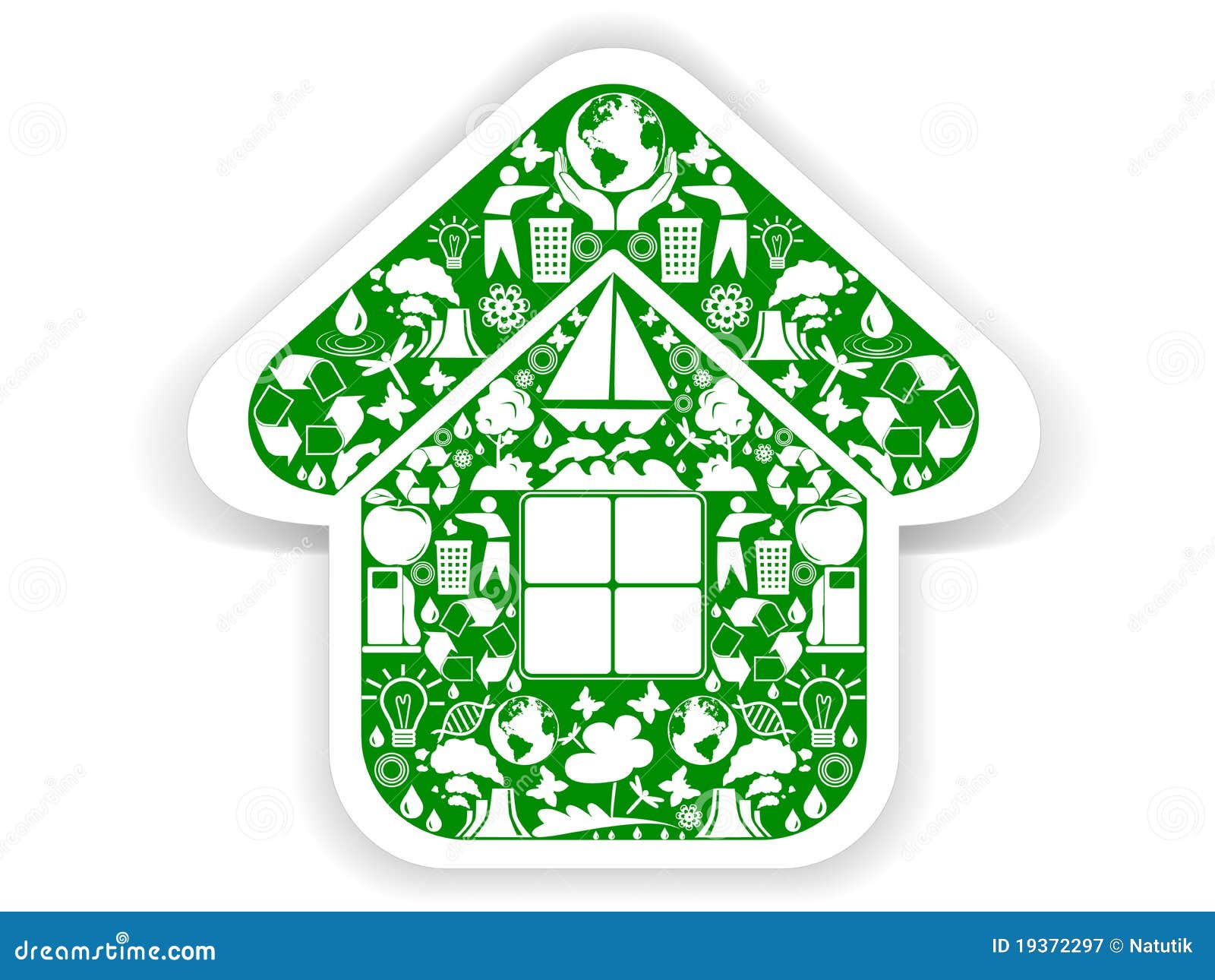 Milieu pictogram vector illustratie. Illustration of vlinder - 19372297