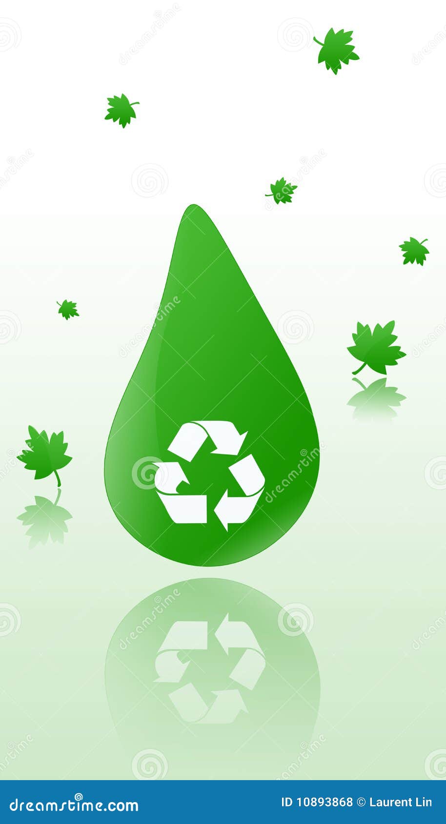 Milieu Symbolen stock illustratie. Illustration of drank - 10893868