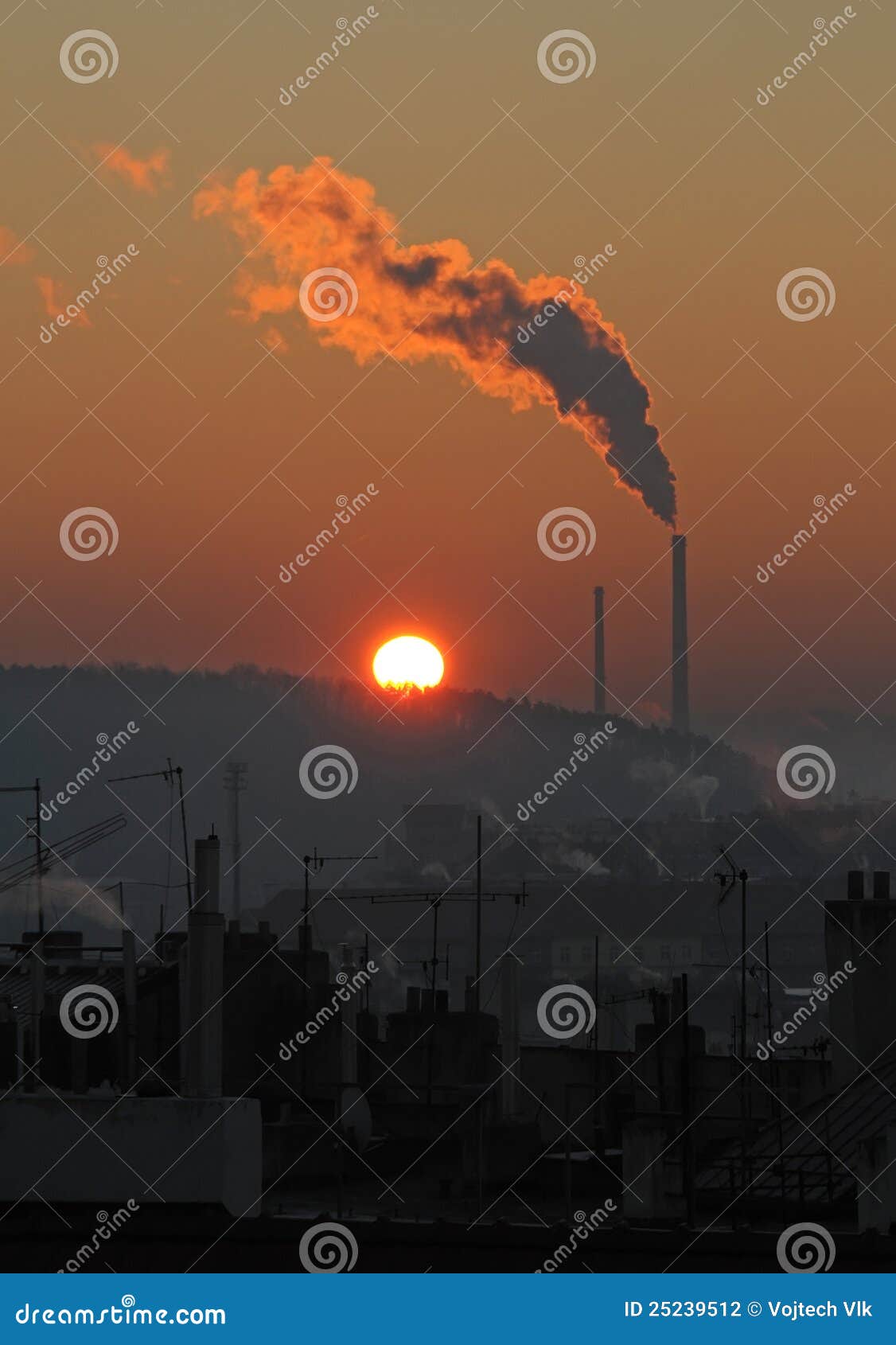 Milieuvervuiling stock foto. Image of globaal, giftig - 25239512