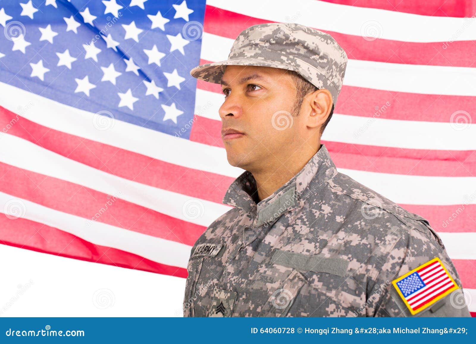 Militaire des USA photo stock. Image du sergent, sérieux - 64060728