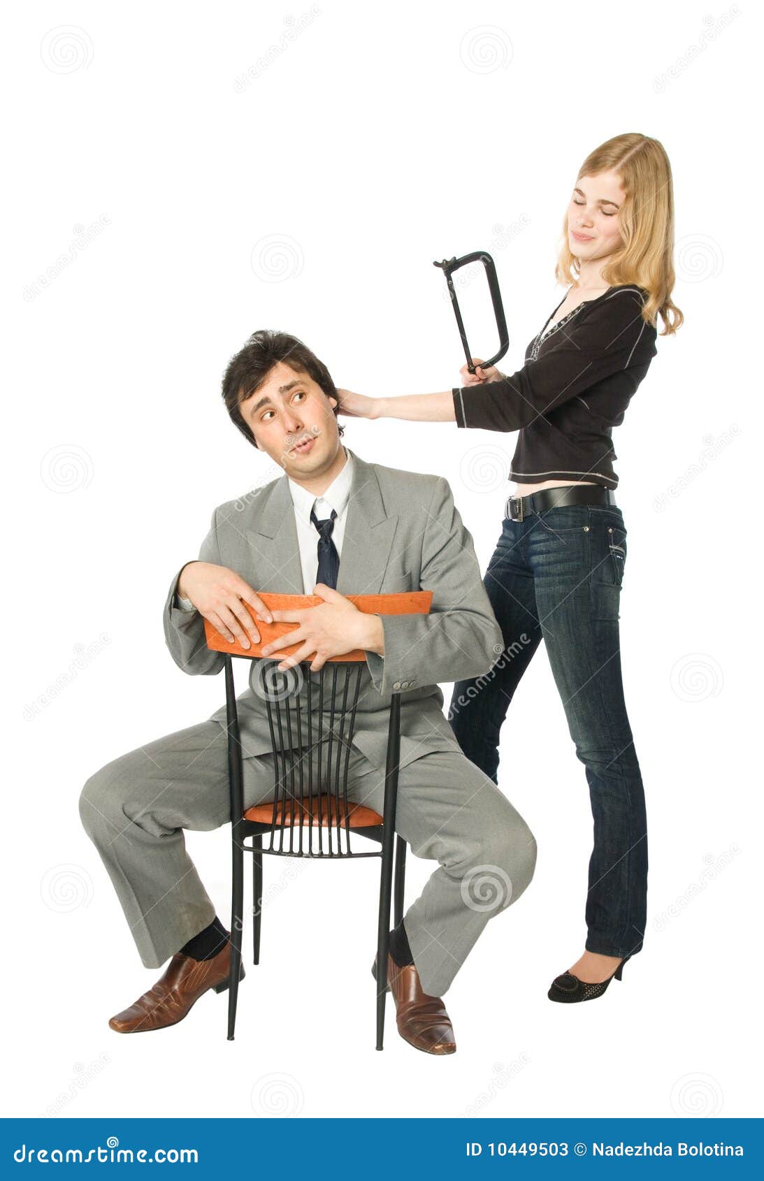 Militant feminist stock image. Image of humiliate, domination - 10449503