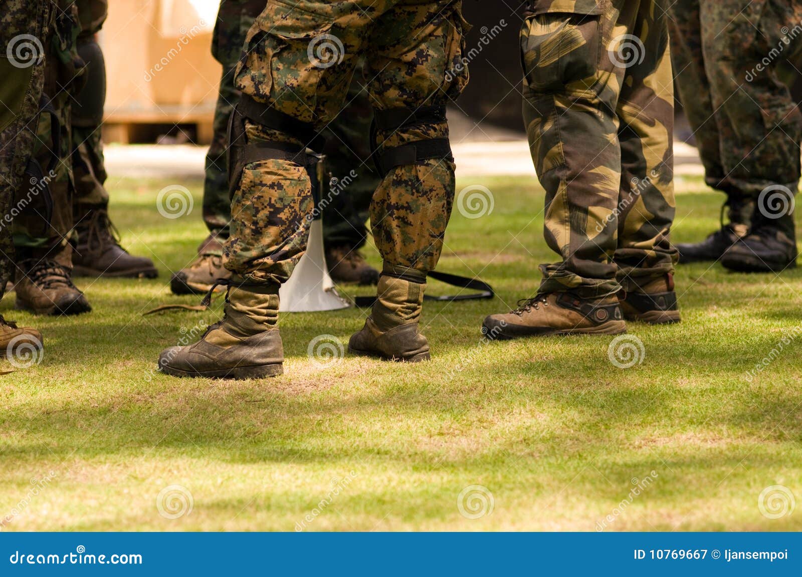 Military stock image. Image of army, navy, grass, soldiers - 10769667