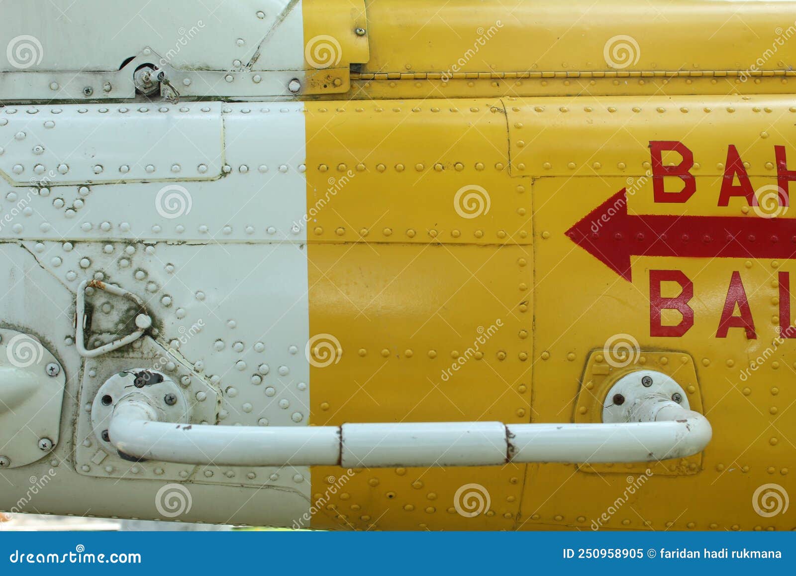 Military Aircraft Fuselage Surface Texture Stock Image - Image of ...